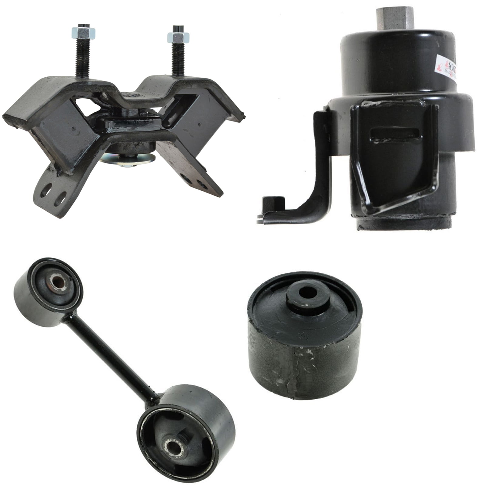 TRQ 4 Piece Engine & Transmission Mount Kit for 1997-2001 Toyota Camry ...
