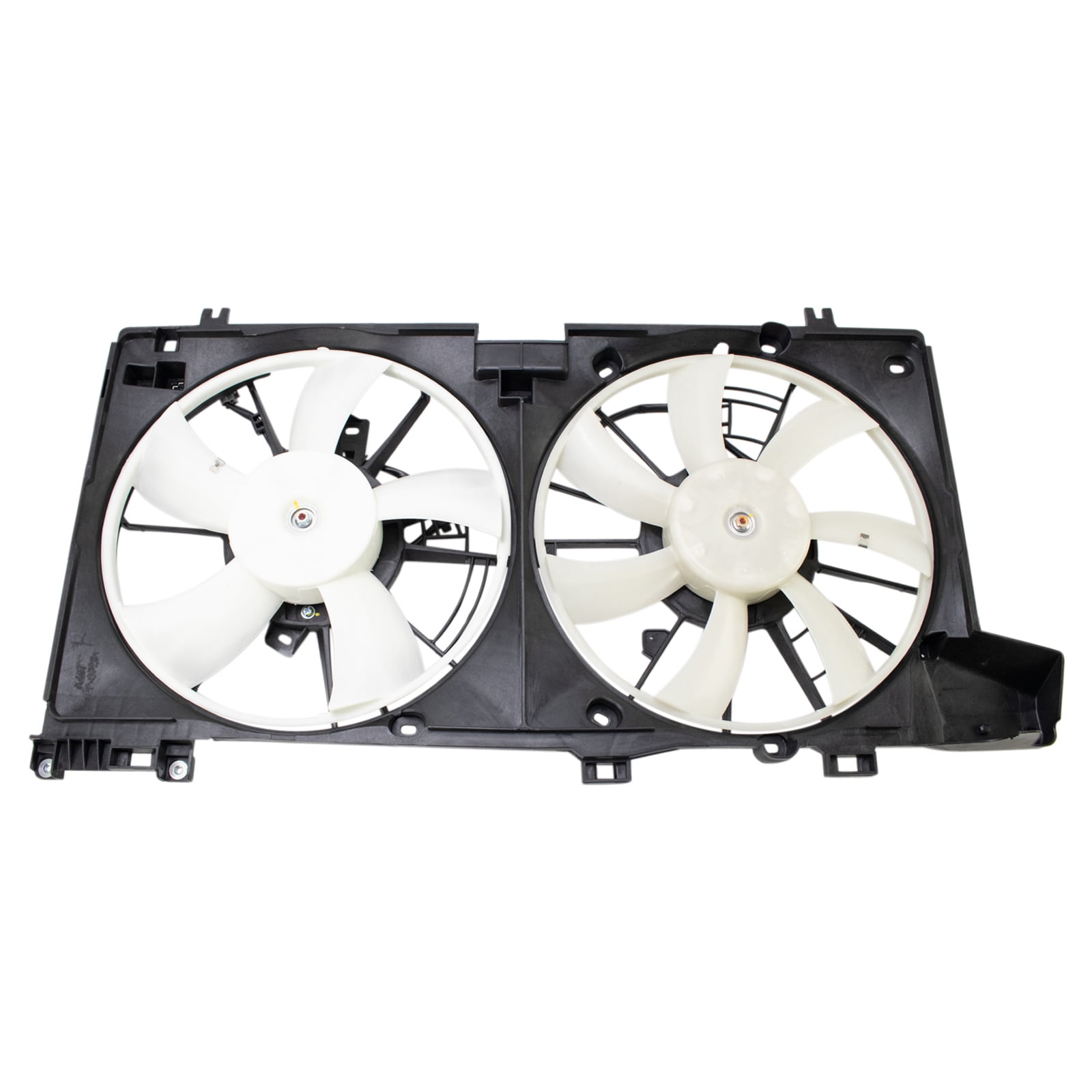 TRQ Engine Radiator Dual Cooling Fan Assembly for Subaru Legacy Outback ...