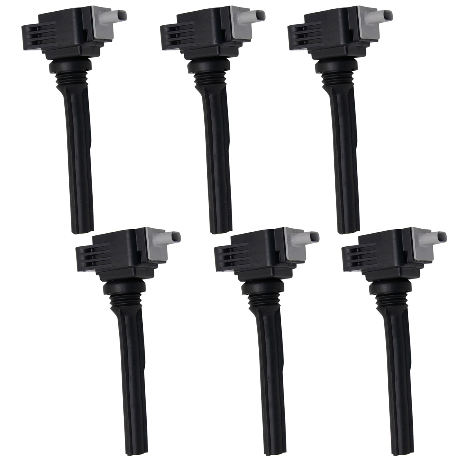TRQ Engine Spark Ignition Coil Direct Fit Kit Set of 6 for Ford Lincoln ...