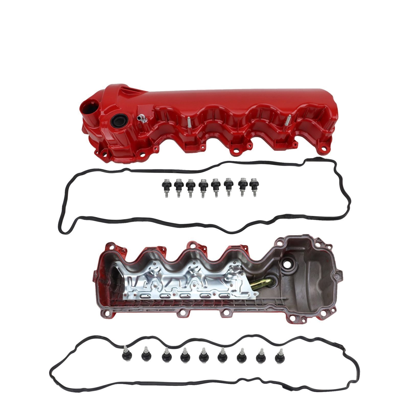 TRQ Engine Valve Cover Set - 264-908/909/1Z6582C/D - 2 Pack for Easy ...