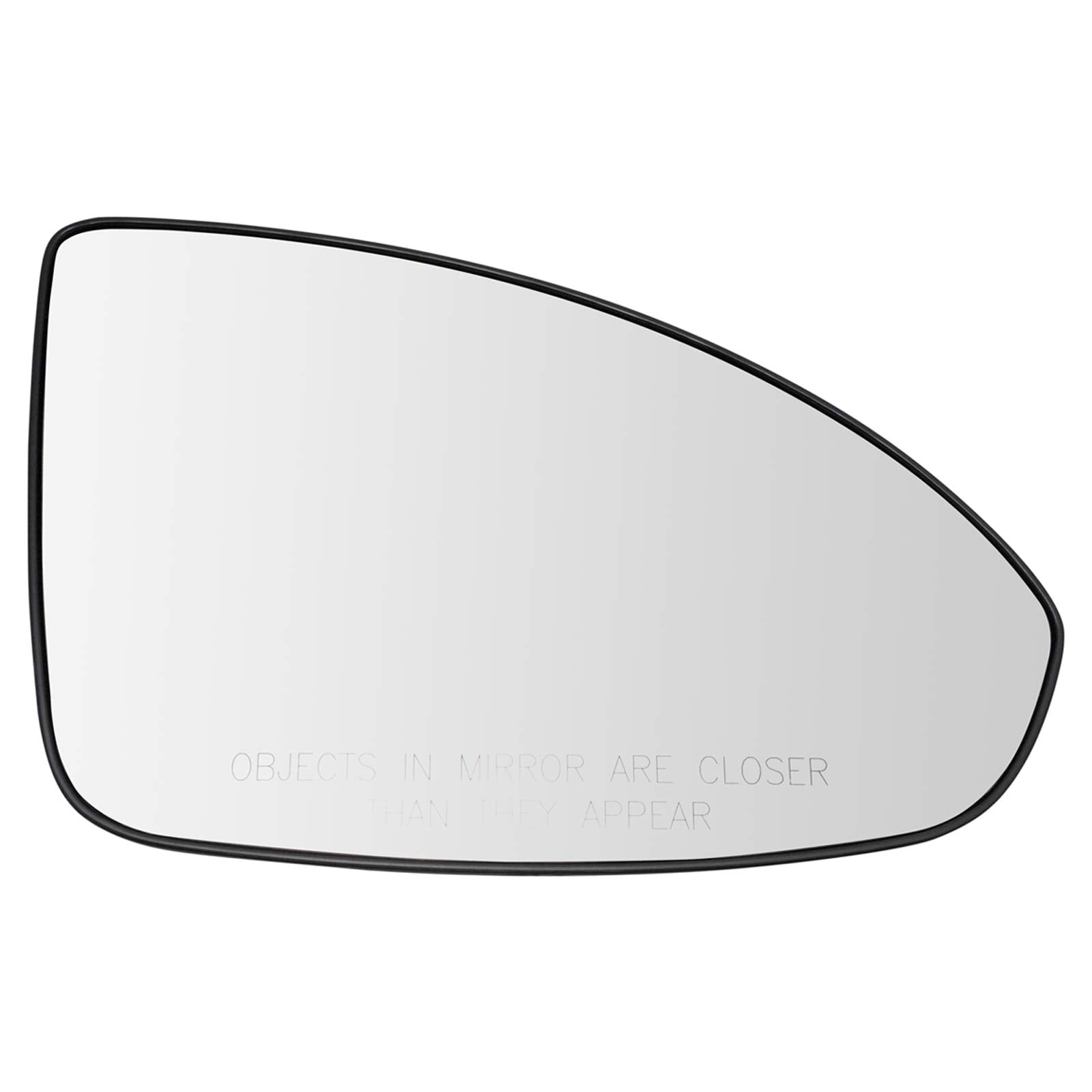 TRQ Exterior Mirror Glass with Backing Plate Passenger Side RH for ...