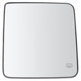 TRQ Exterior Mirror Glass Power Heated Driver Side for Jeep Gladiator ...