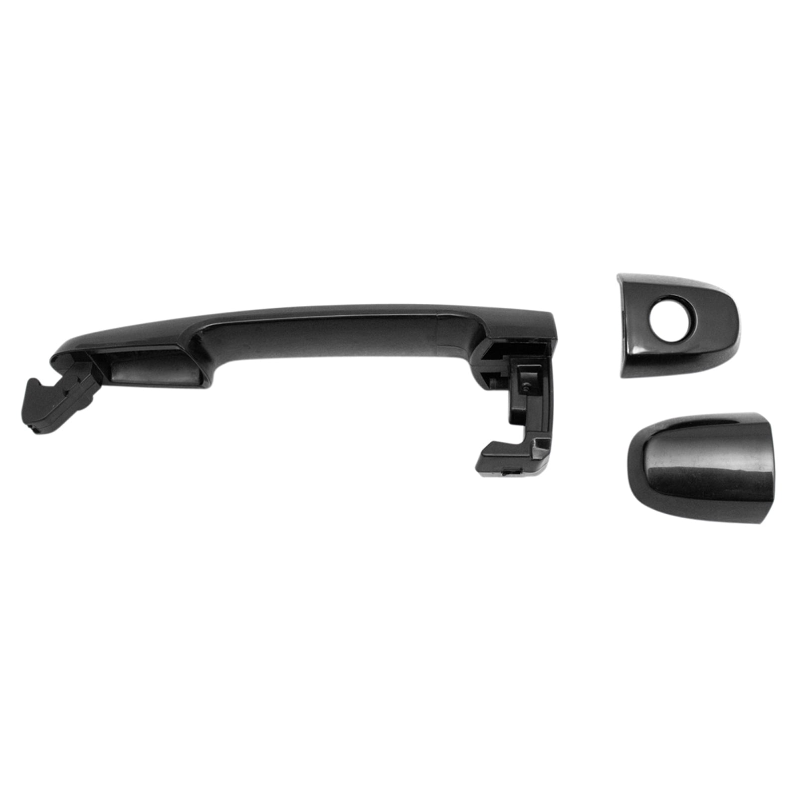 TRQ Exterior Outside Front Rear Smooth Black Door Handle for Corolla ...