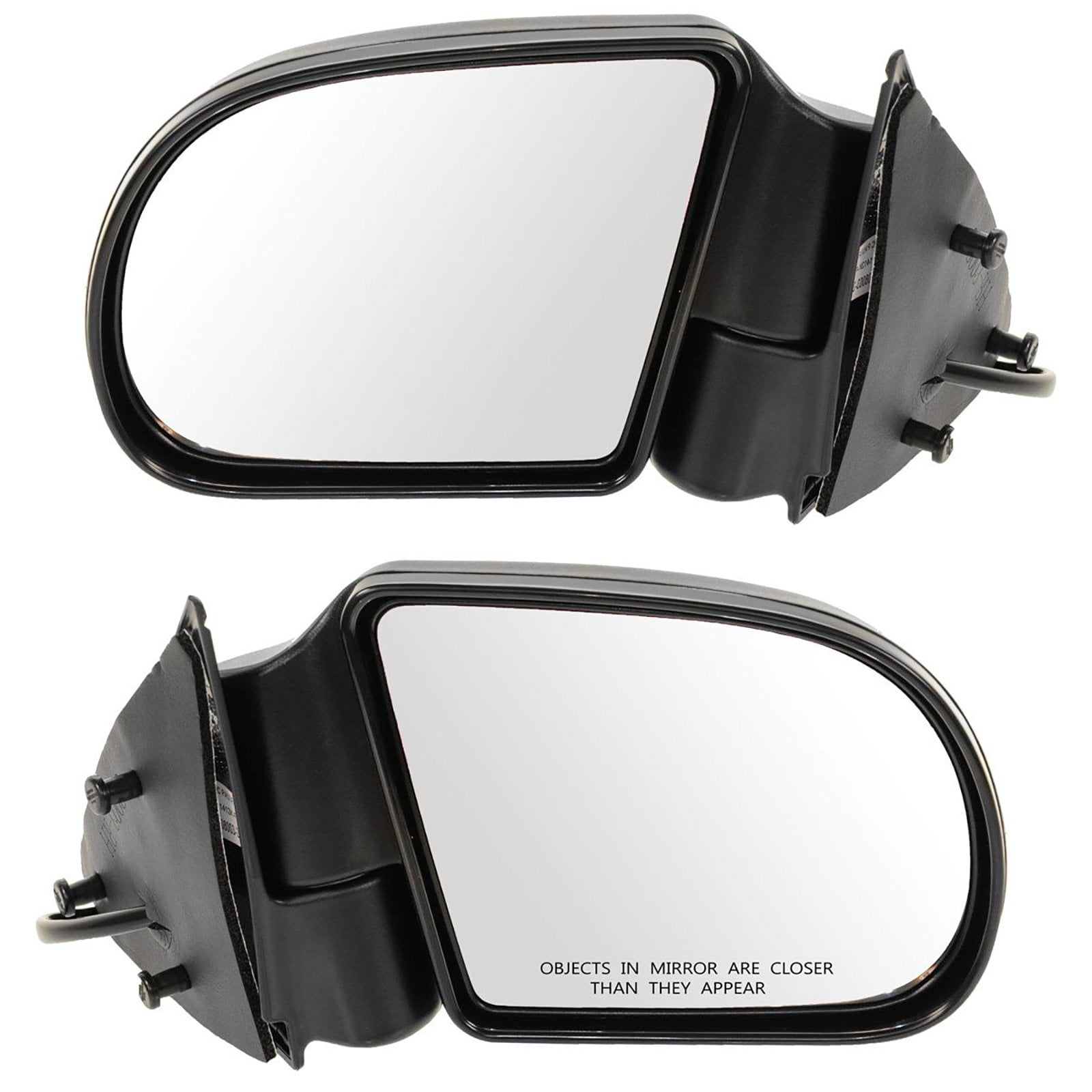 TRQ Folding Power Mirrors Set Pair for Chevy Pickup Truck S-15 Sonoma ...