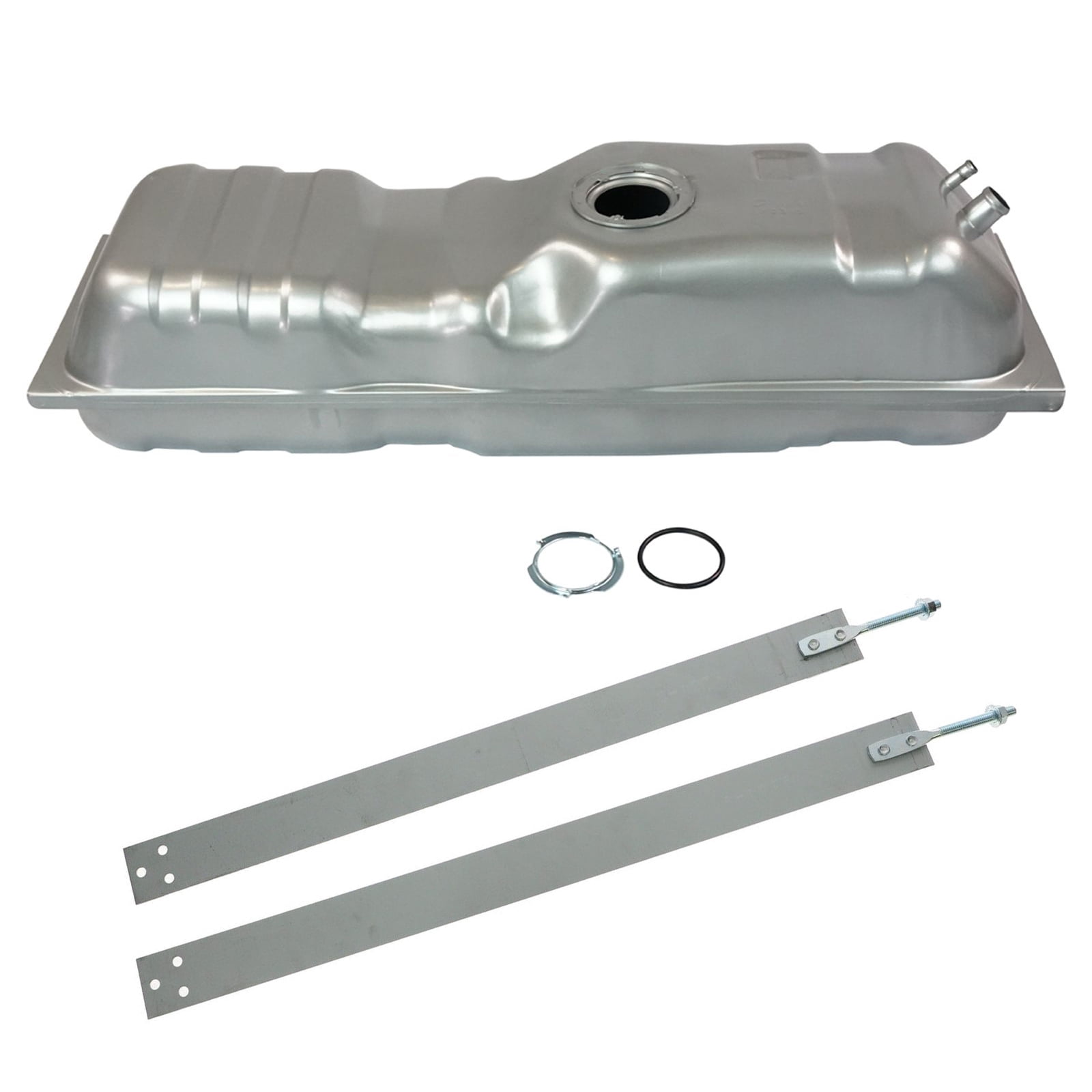 TRQ Front 16 Gallon Gas Fuel Tank w/ Strap Set for Chevy GMC C K Pickup ...