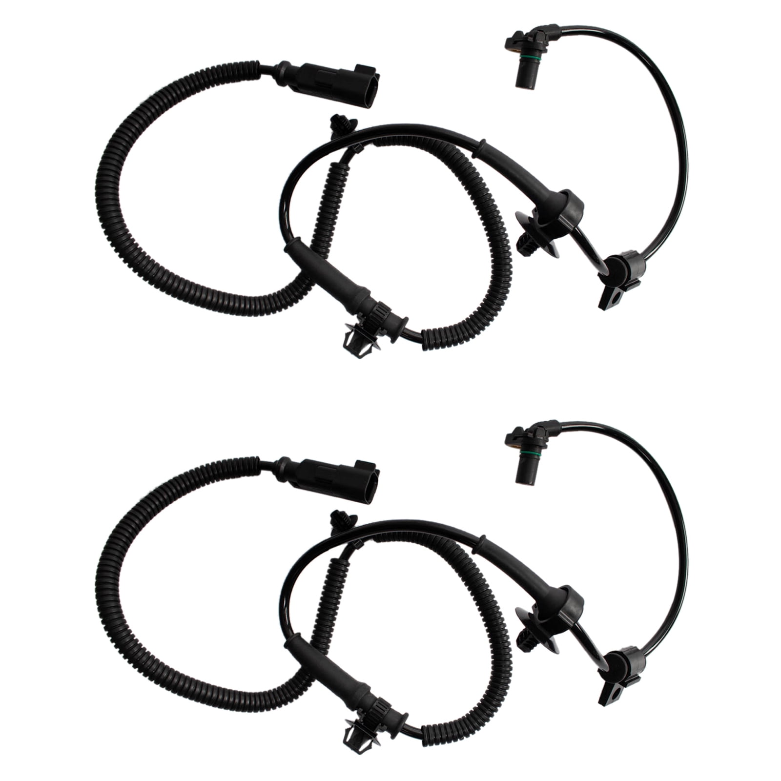 TRQ Front ABS Wheel Speed Sensor Set For 12-17 Expedition 11-14 F-150 ...