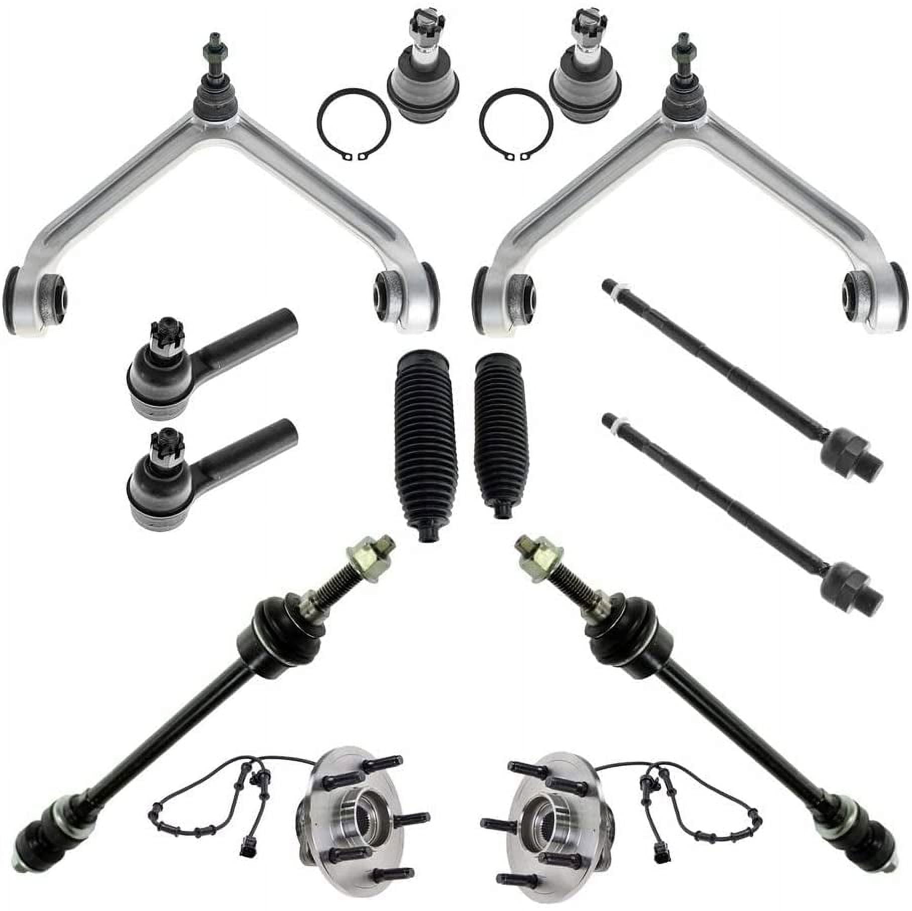 TRQ Front Ball Joint Control Arm Sway Bar Link Tie Rod End Wheel Hub ...