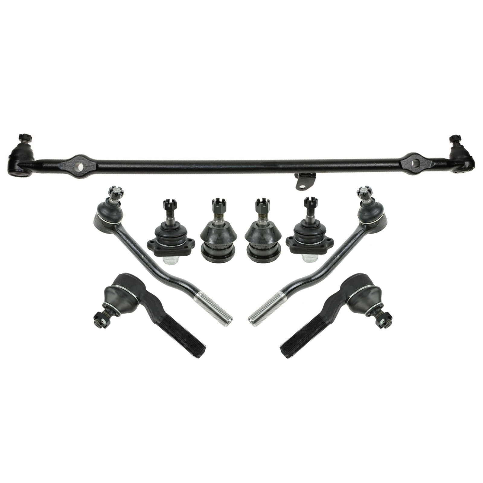 TRQ Front Ball Joints Tie Rods Link Kit Fits 1986-1994 Nissan D21 95-97 ...