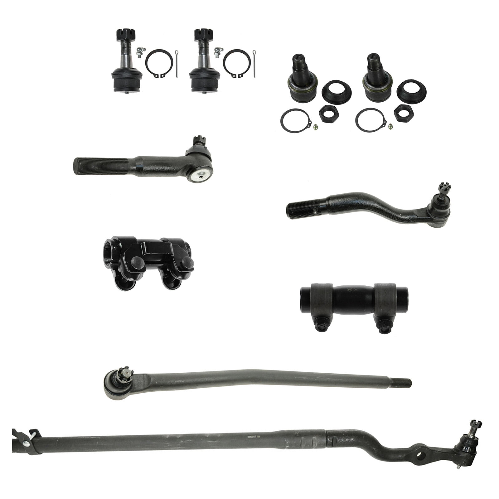 TRQ Front Balljoint Tie Rod End Sleeve Suspension Kit for Ford ...