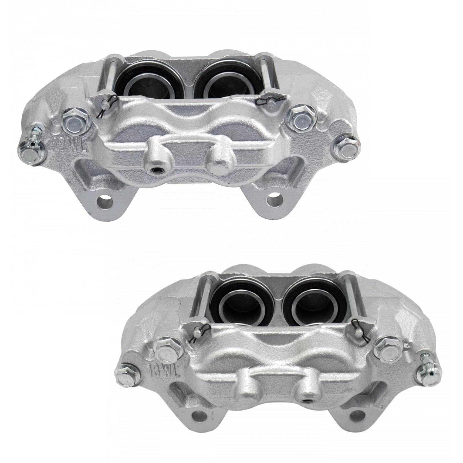 TRQ Front Brake Caliper Set Compatible with 2003-2005 Toyota 4Runner ...