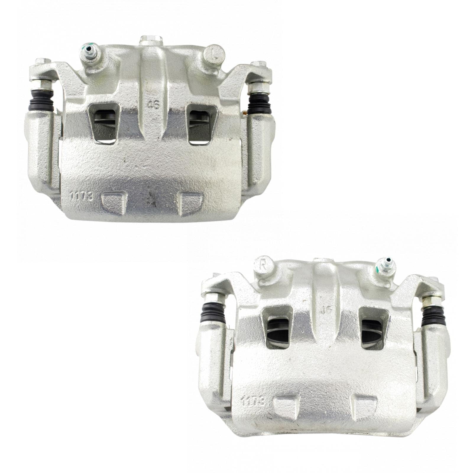TRQ Front Brake Caliper Set Compatible with 2005-2021 Nissan Frontier ...