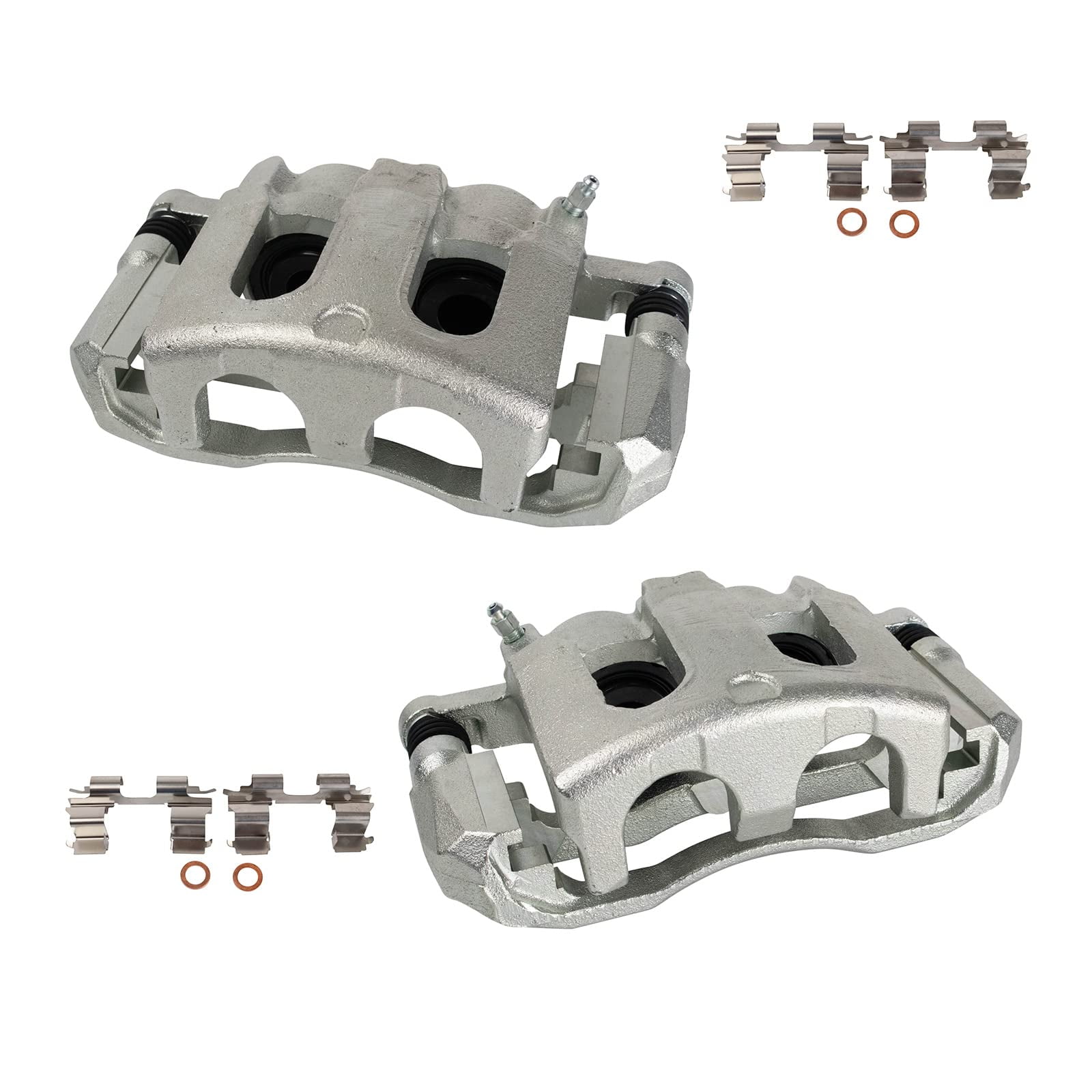 TRQ Front Brake Caliper Set Compatible with 2006-2010 Ford Explorer ...