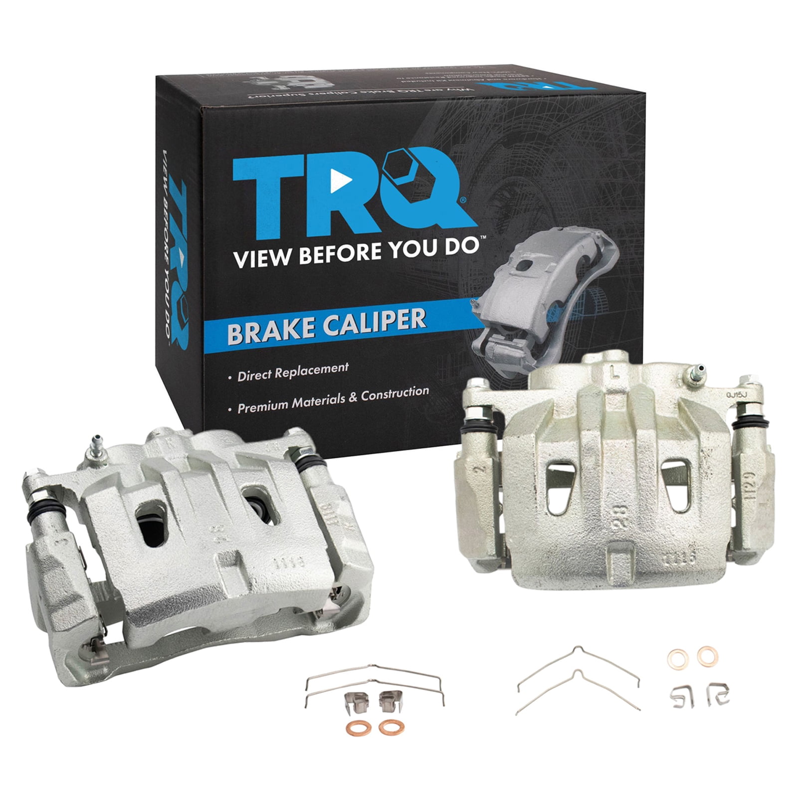 TRQ Front Brake Caliper Set Compatible with 2010-2015 Lexus RX350 2015 ...