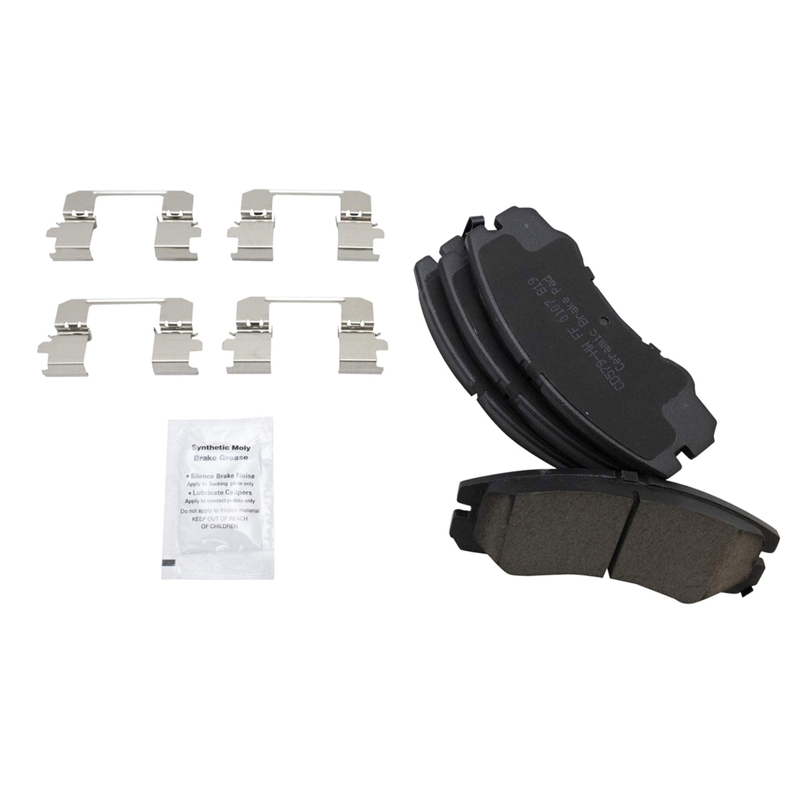 TRQ Front Ceramic Brake Pad Set Kit for Passport Isuzu Amigo Rodeo ...