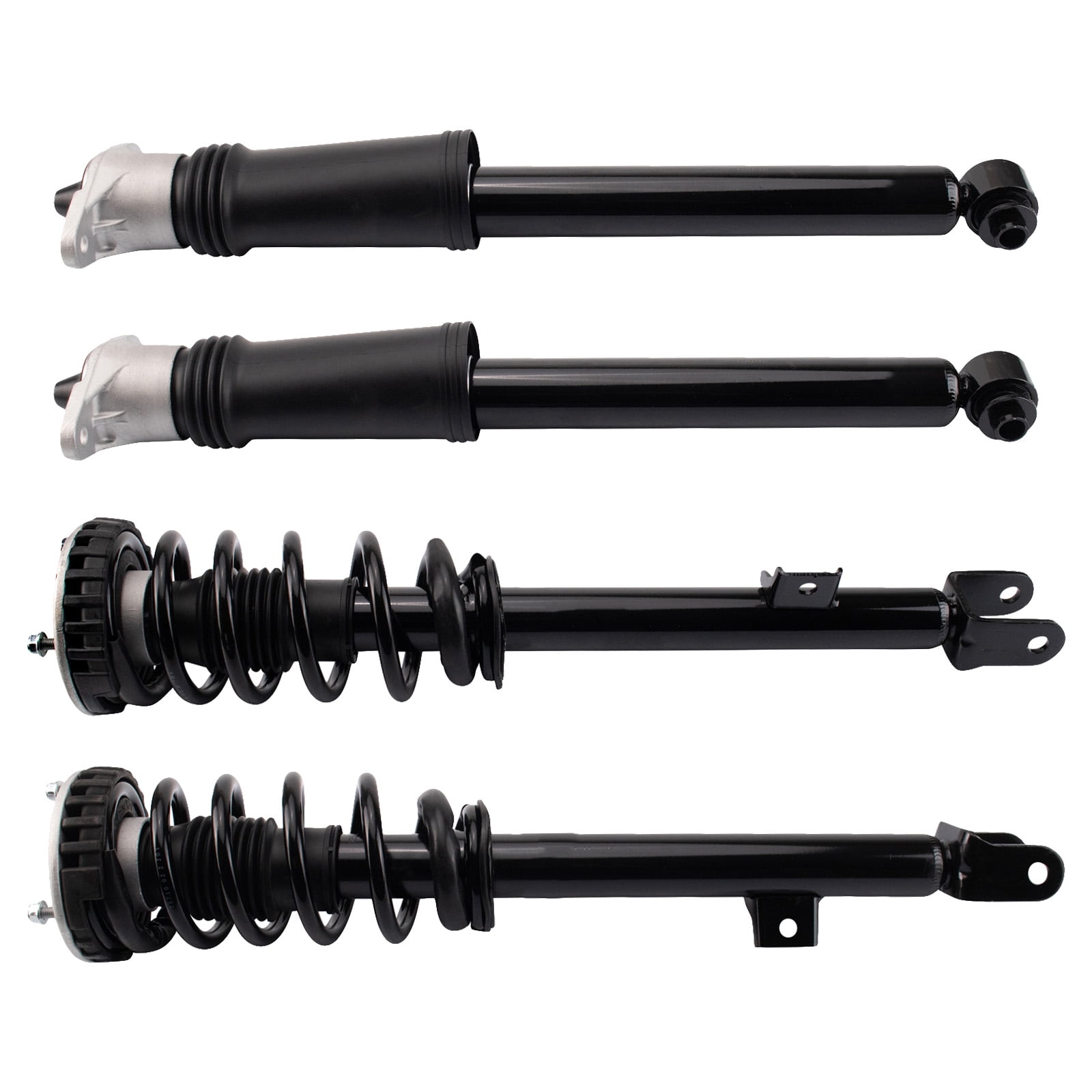 TRQ Front and Rear Complete Strut Assembly & Shock Absorber Kit ...