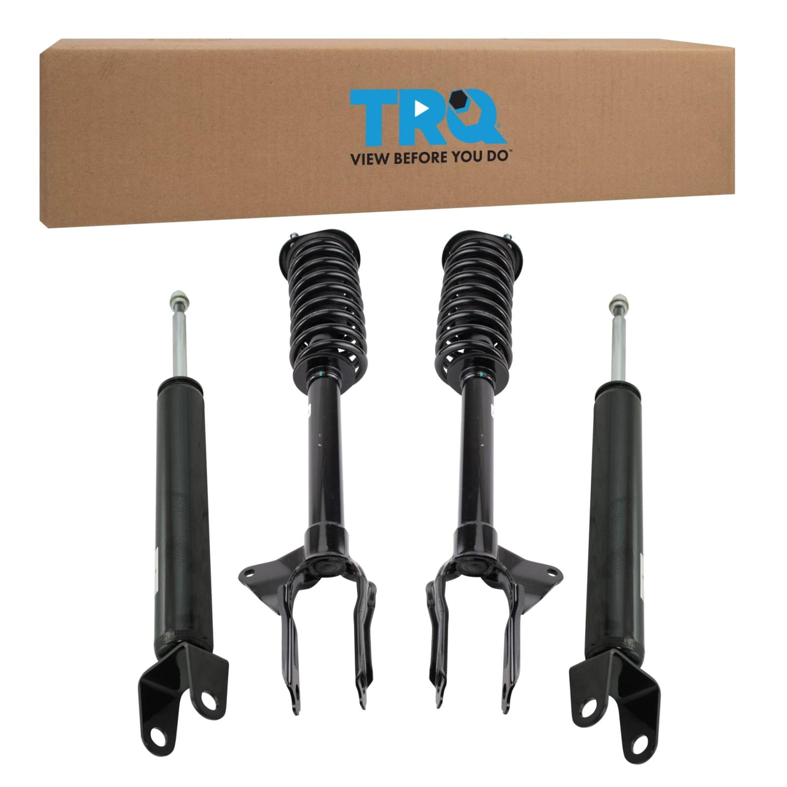 TRQ Front and Rear Complete Strut Assembly & Shock Absorber Kit ...