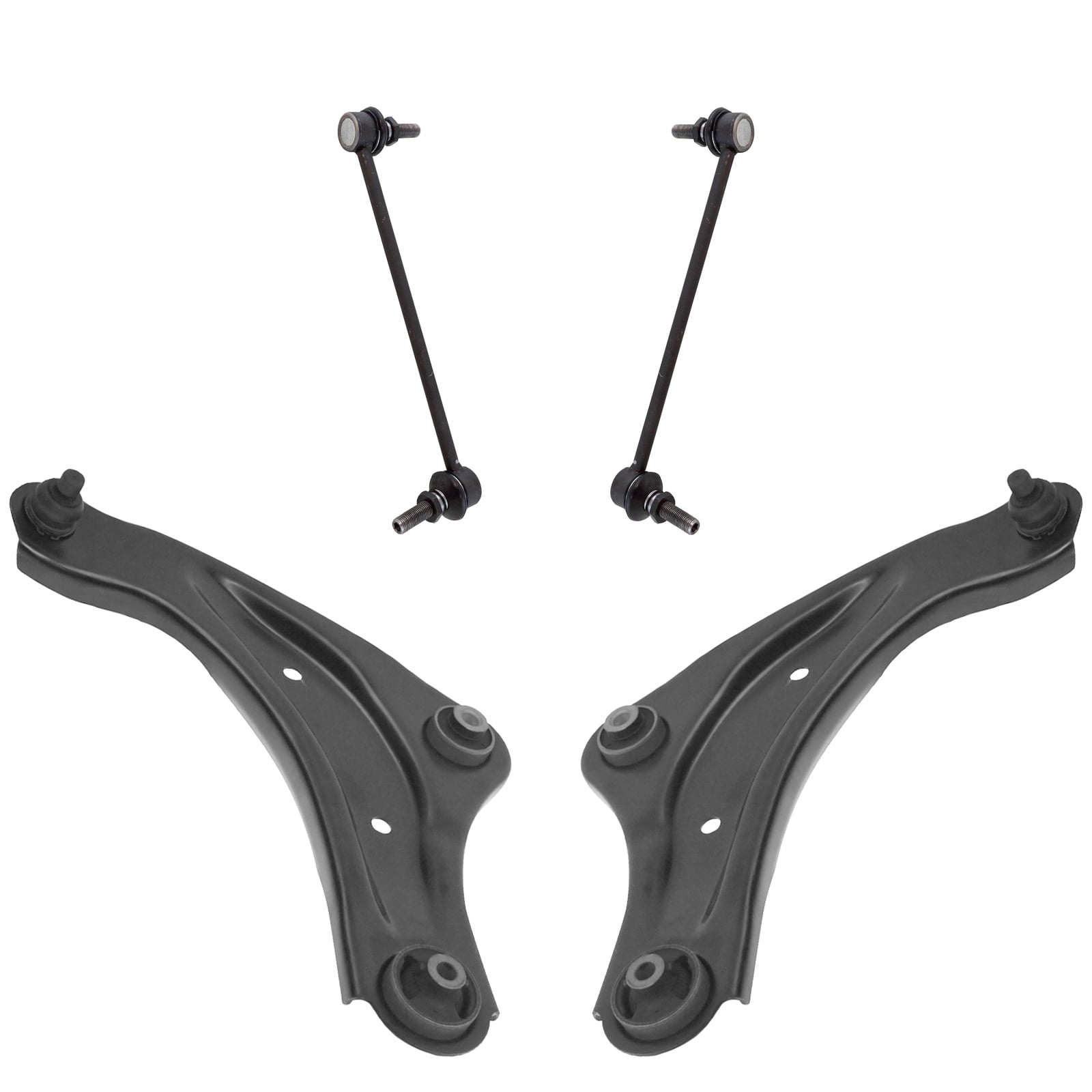 TRQ Front Control Arm Ball Joint Sway Bar Link Suspension Kit Set 4pc ...