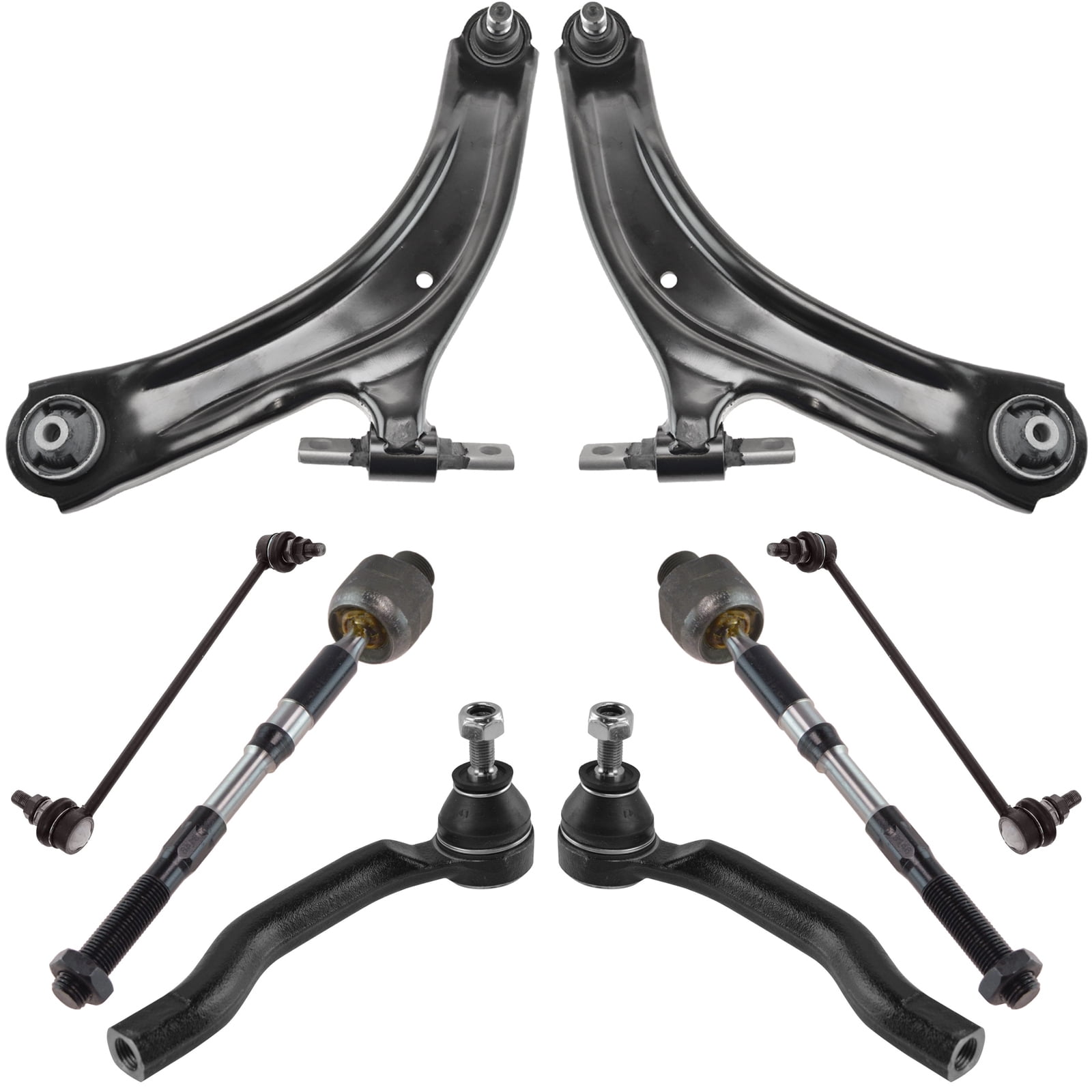 TRQ Front Control Arm Ball Joint Tie Rod Sway Link Steering Suspension ...