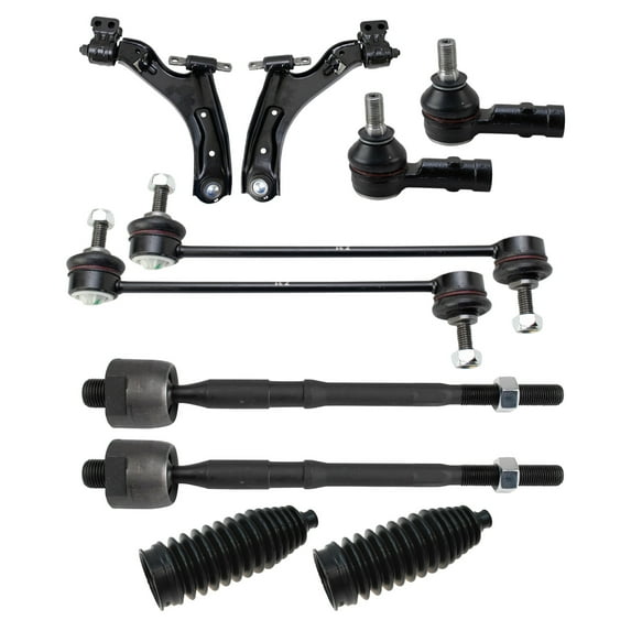 TRQ Front Suspension Control Arms, Tie Rods & Links Kit for 2013-2016 ...