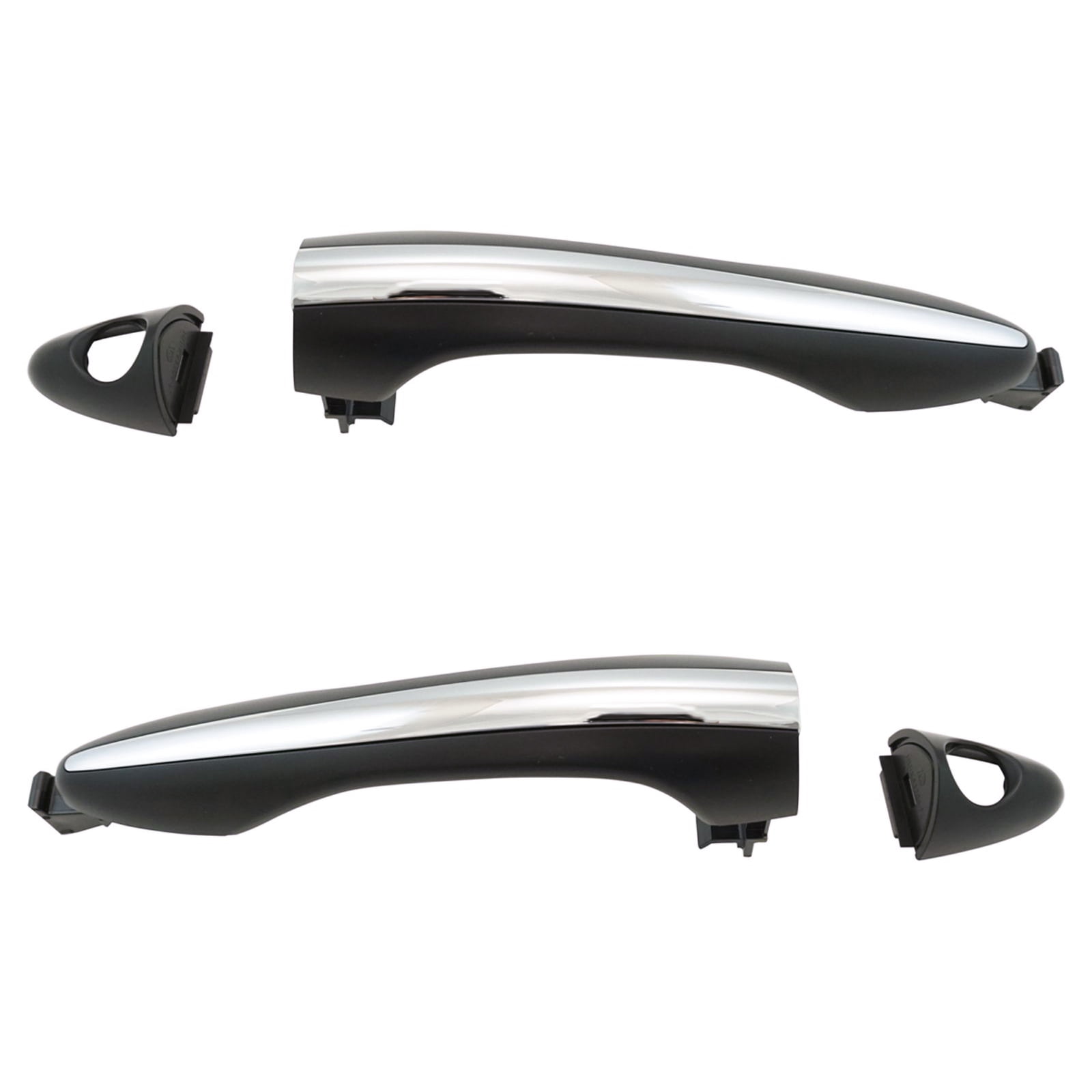 TRQ Front Exterior Outside Door Handle Pair Driver & Passenger Set for ...