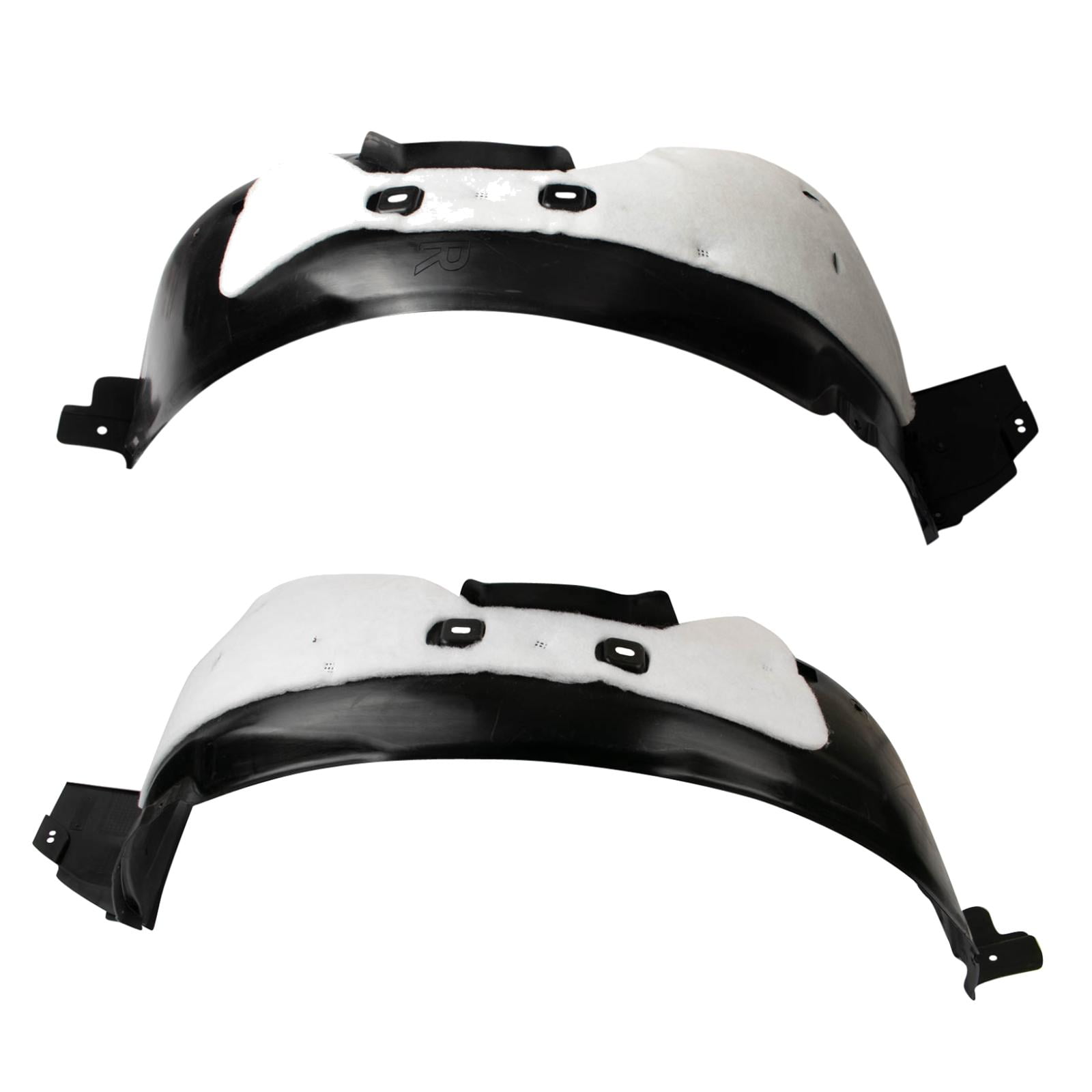 TRQ Front Inner Fender Liner Set Fits Select 2011-2016 Chevrolet Cruze ...