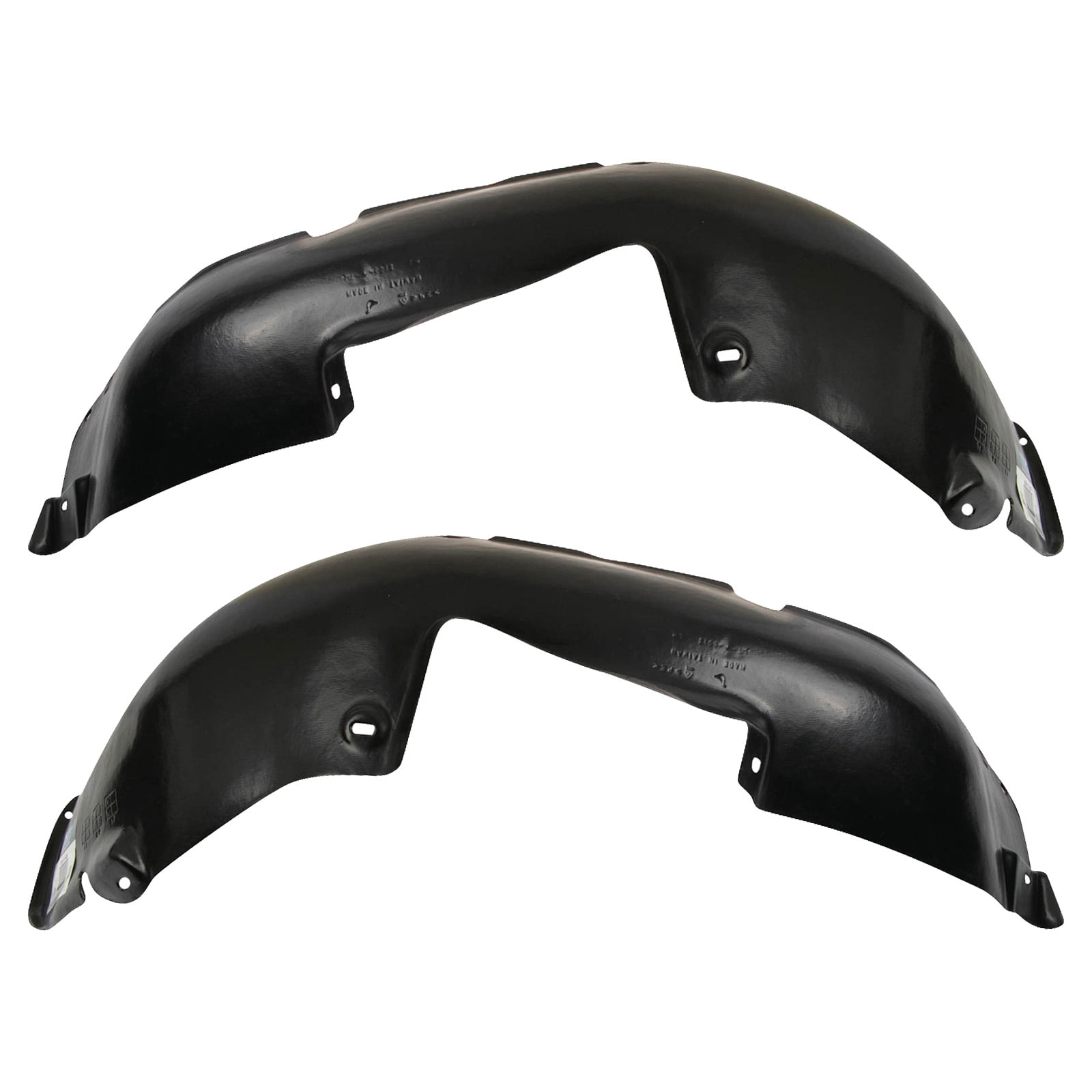 TRQ Front Inner Fender Liner Set Fits 1999-2006 Volkswagen Golf 2001 ...