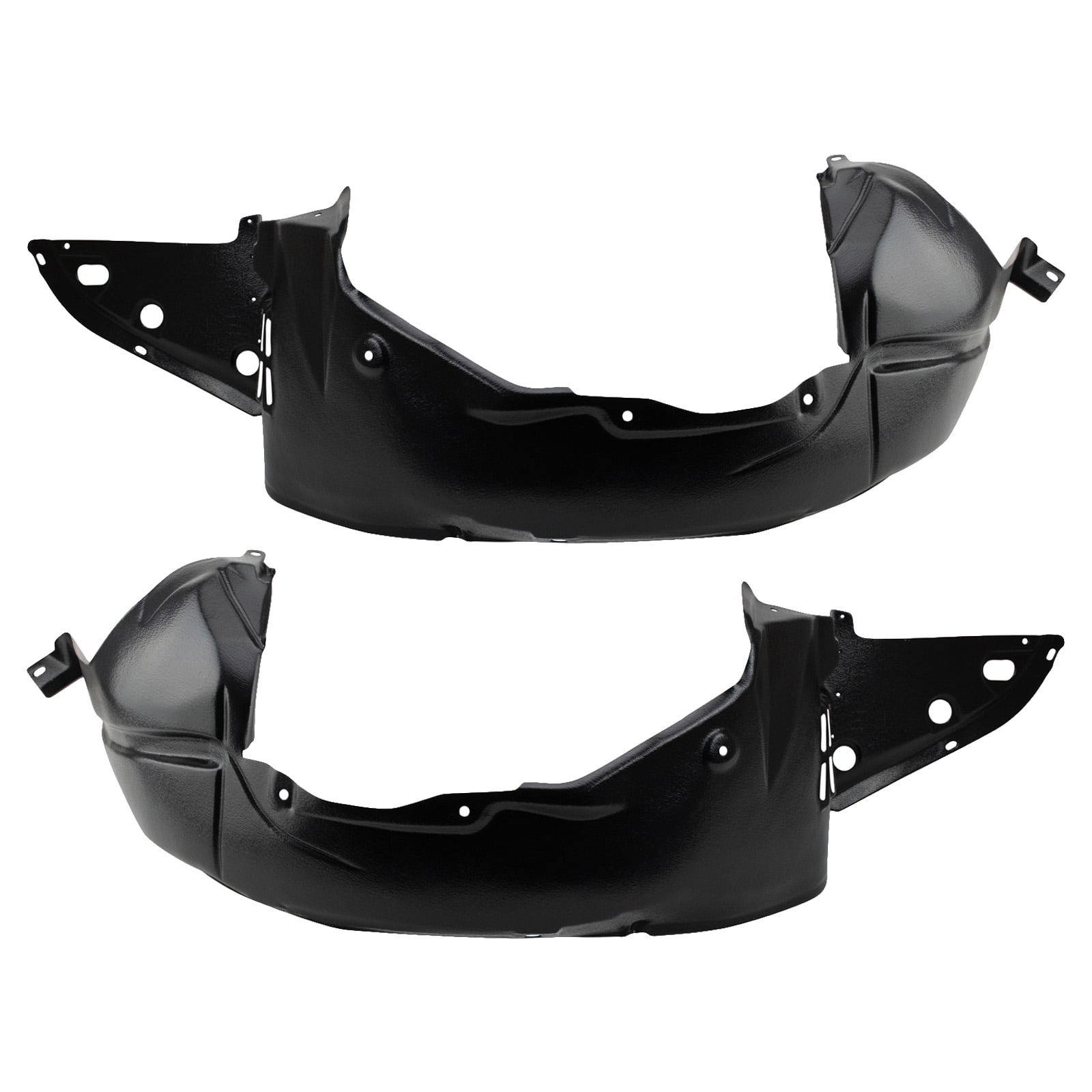 TRQ Front Inner Fender Liner Set Fits Select 2007-2013 Nissan Altima ...