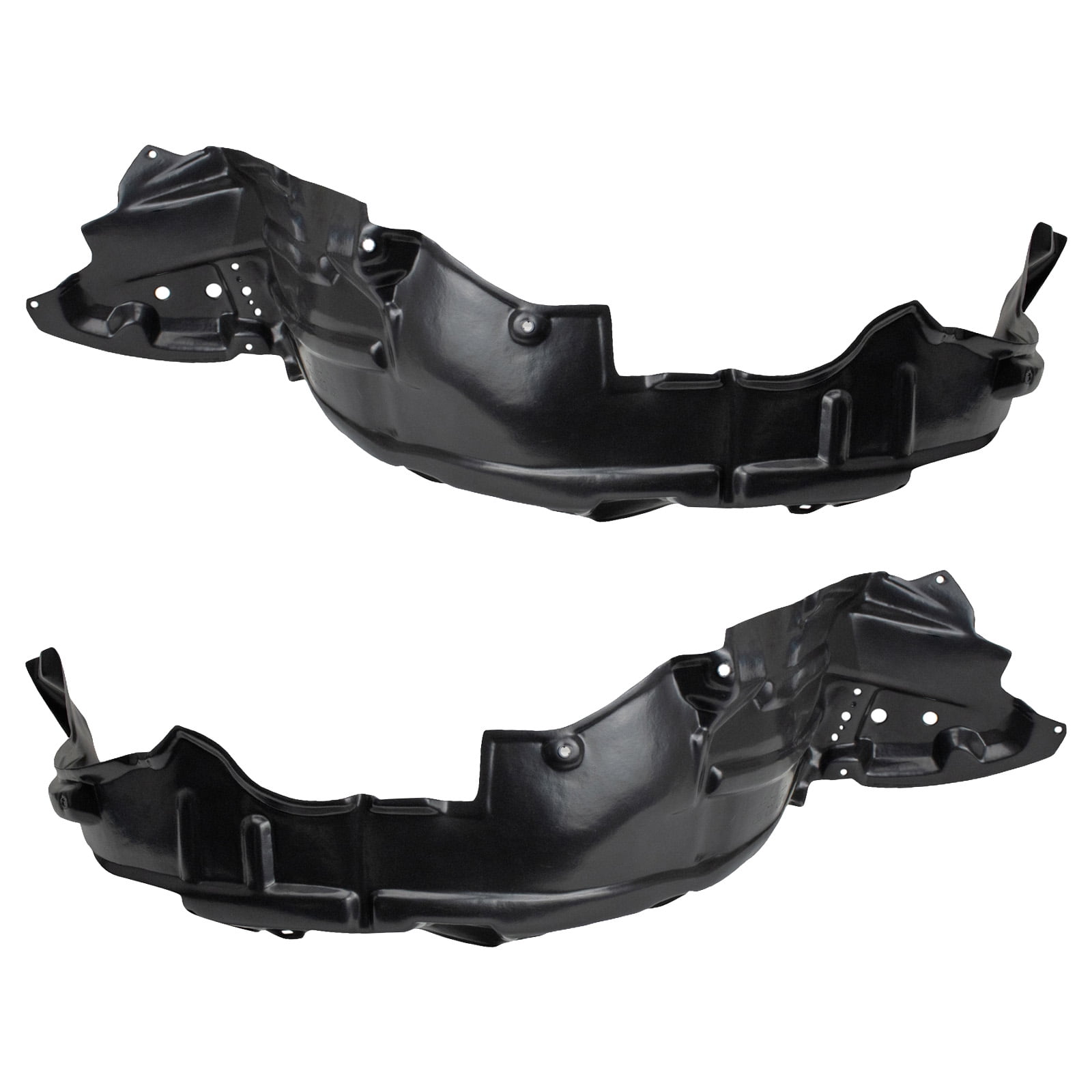 TRQ Front Inner Fender Liner Set Fits Select 2008-2010 Scion xB ...