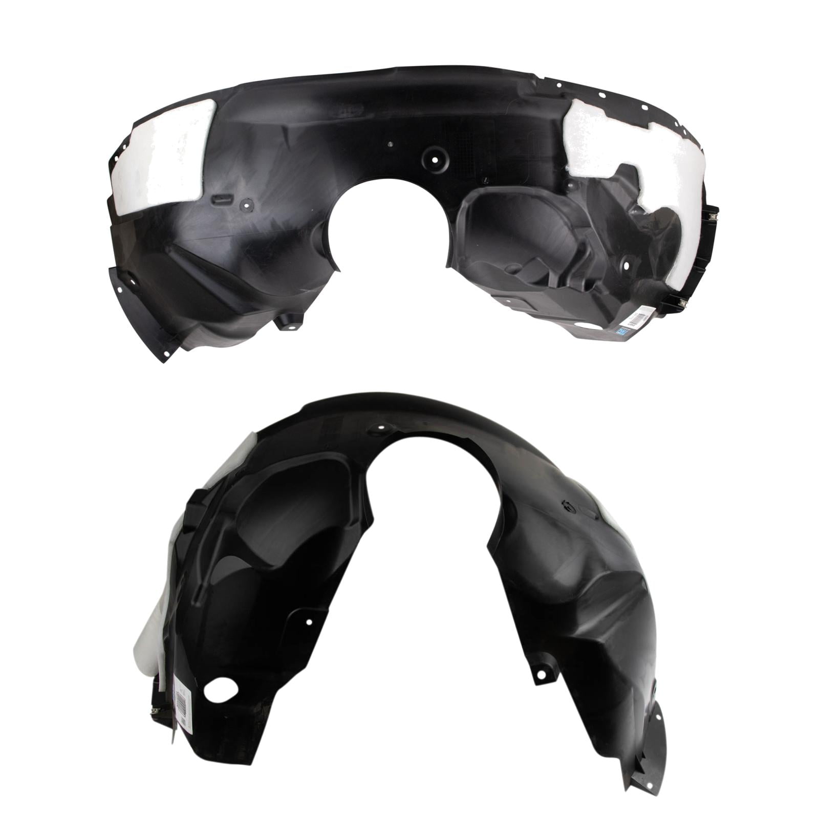 TRQ Front Inner Fender Liner Set Fits Select 2017-2018 Ford Edge ...