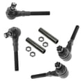 TRQ Front Inner Outer Tie Rod End Adjusting Sleeve SteeringSet 6pc for ...