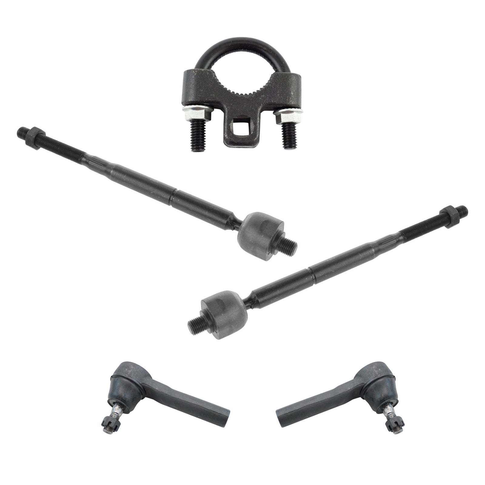 TRQ Front Inner Outer Tie Rod End Set w/ Tool for Town & Country Grand ...