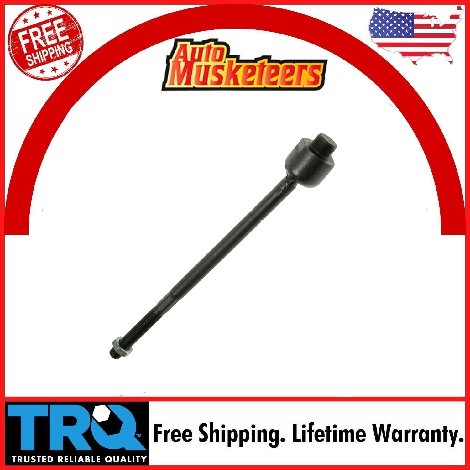 TRQ Front Inner Tie Rod End Left Or Right Compatible with Chevy Express ...
