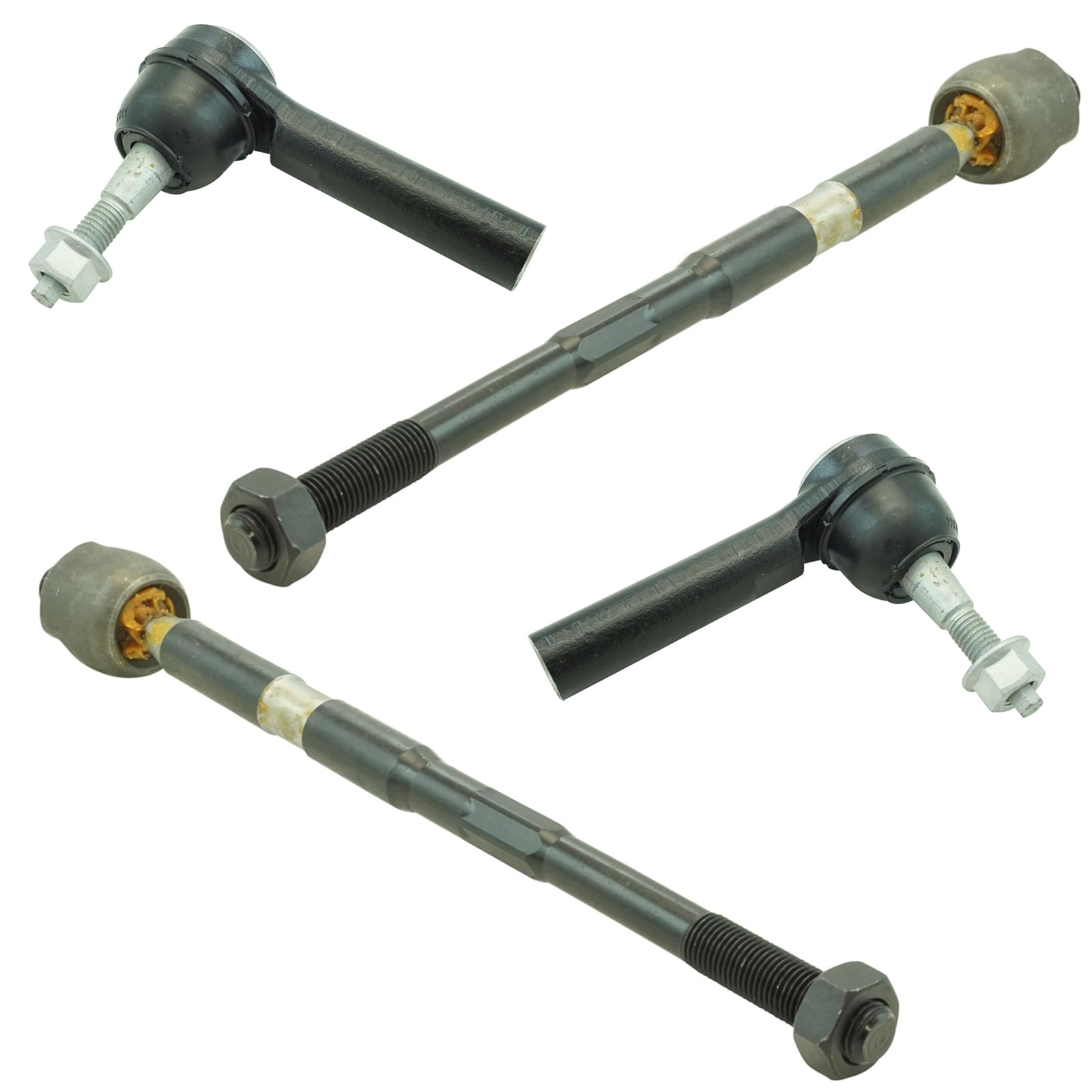 TRQ Front Inner and Outer Tie Rod Set Fits Select 2010-2017 Chevrolet ...