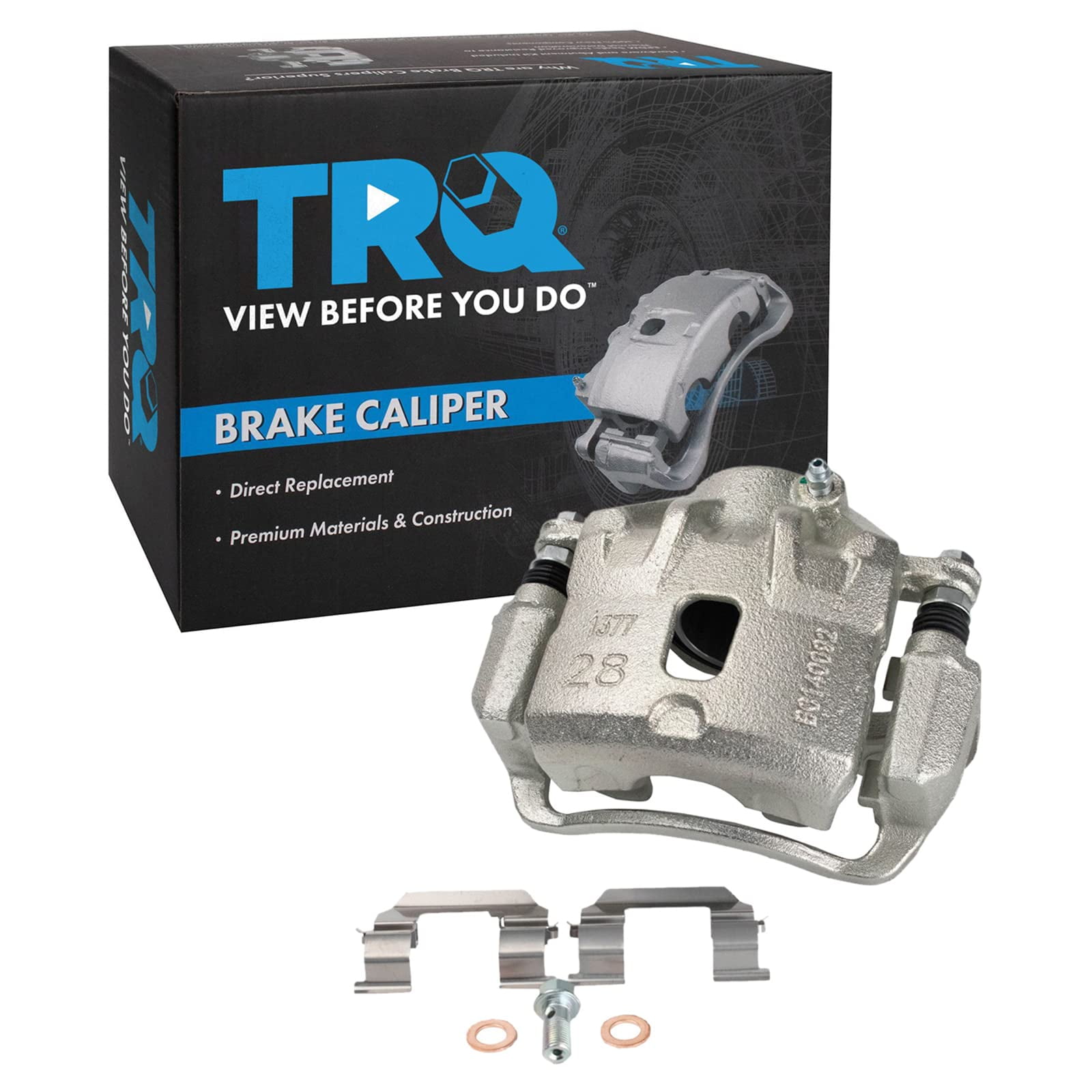 TRQ Front Left Brake Caliper w/Bracket Drivers Side Compatible with ...