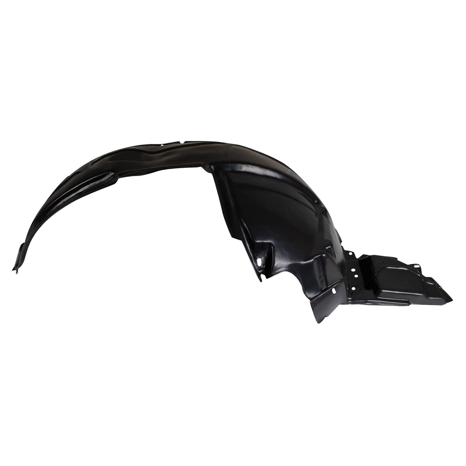 TRQ Front Left Inner Fender Liner Black Drivers Side Fits Select 1998 ...