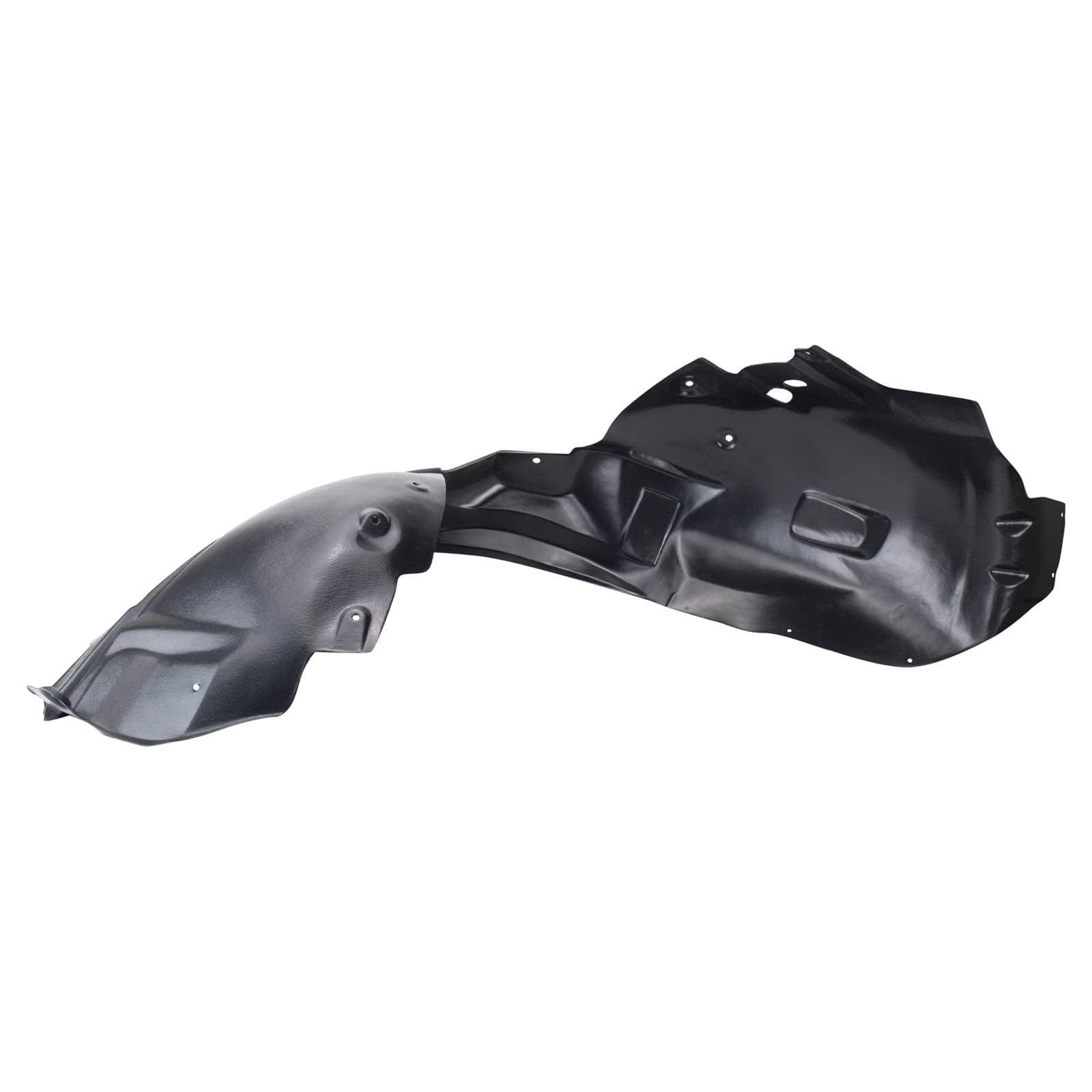 TRQ Front Left Inner Fender Liner Black Drivers Side Fits Select 2007 ...