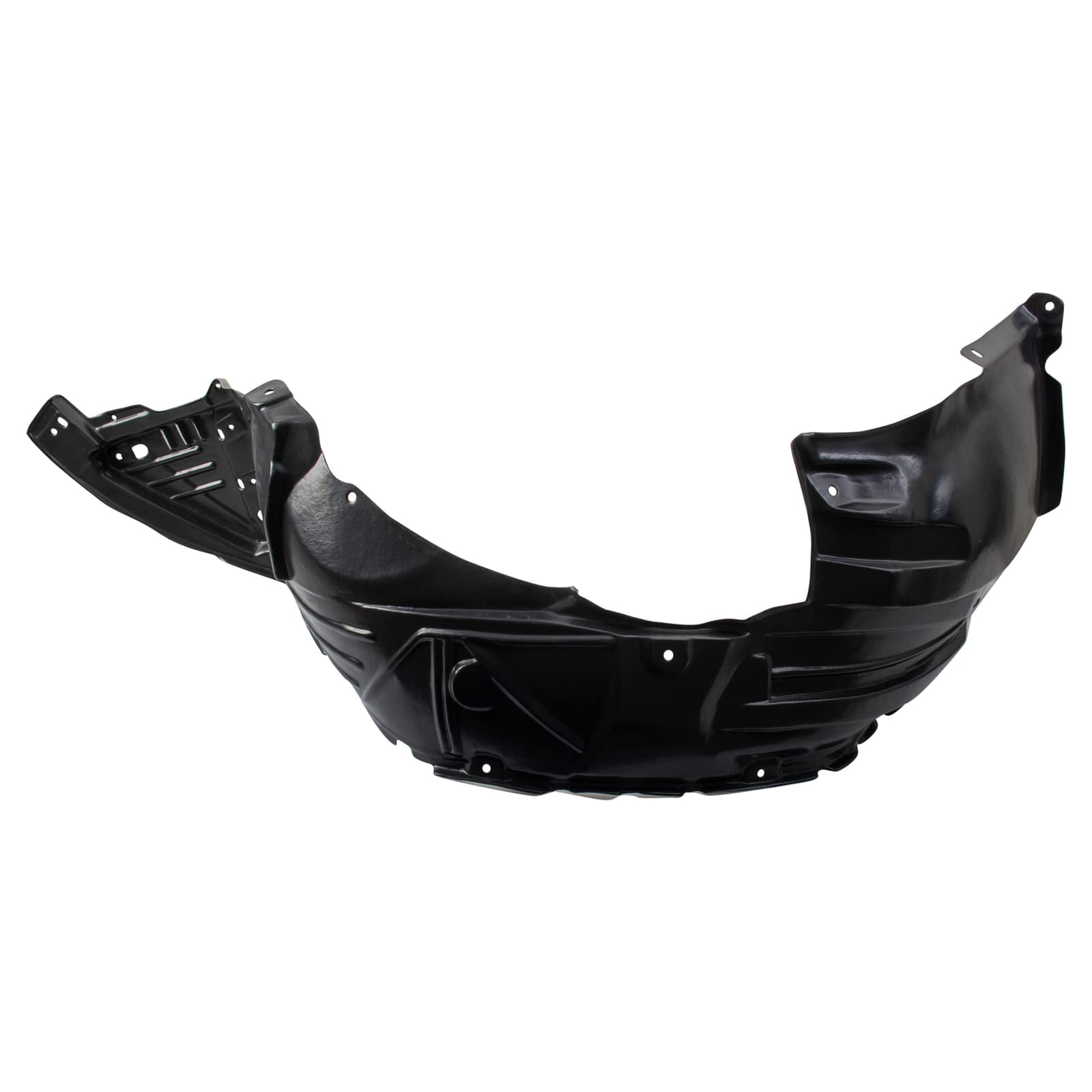 TRQ Front Left Inner Fender Liner Black Drivers Side Fits Select 2009 ...
