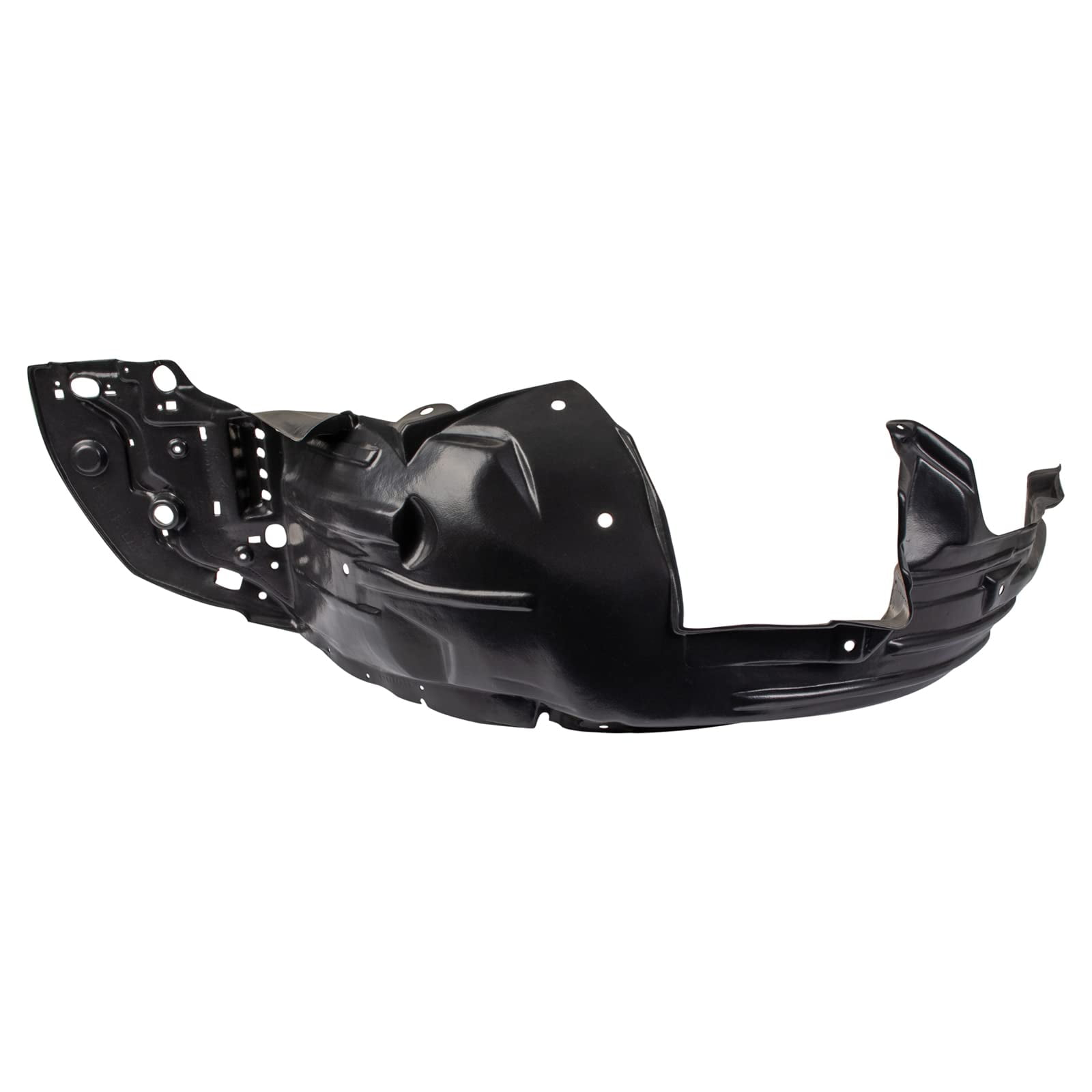 TRQ Front Left Inner Fender Liner Black Drivers Side Fits Select 2009 ...