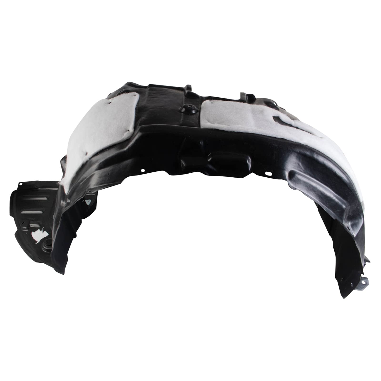 TRQ Front Left Inner Fender Liner Black Drivers Side Fits Select 2013 ...
