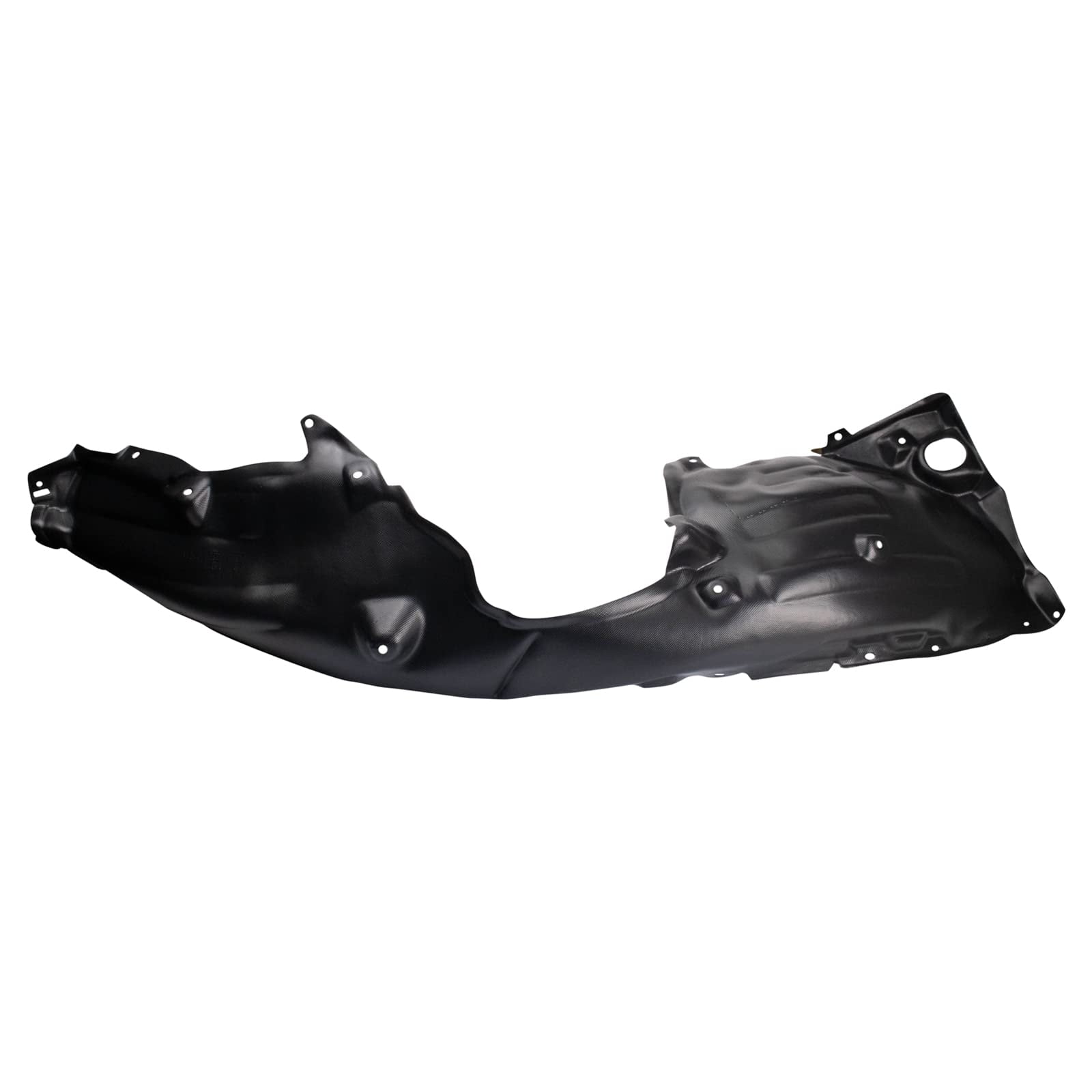 TRQ Front Left Inner Fender Liner Black Drivers Side Fits Select 2018 ...