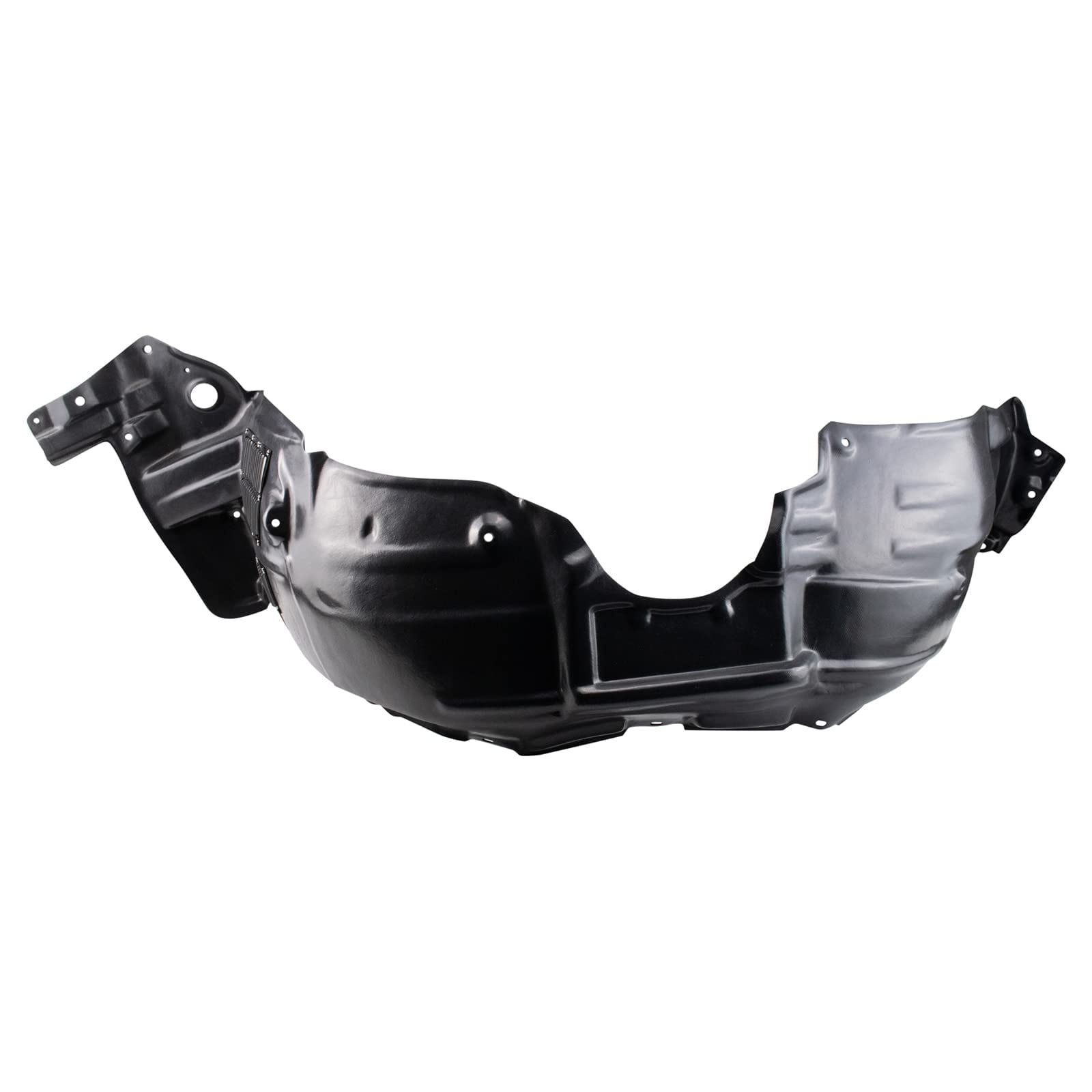 TRQ Front Left Inner Fender Liner Black Drivers Side Fits Select 2010 ...