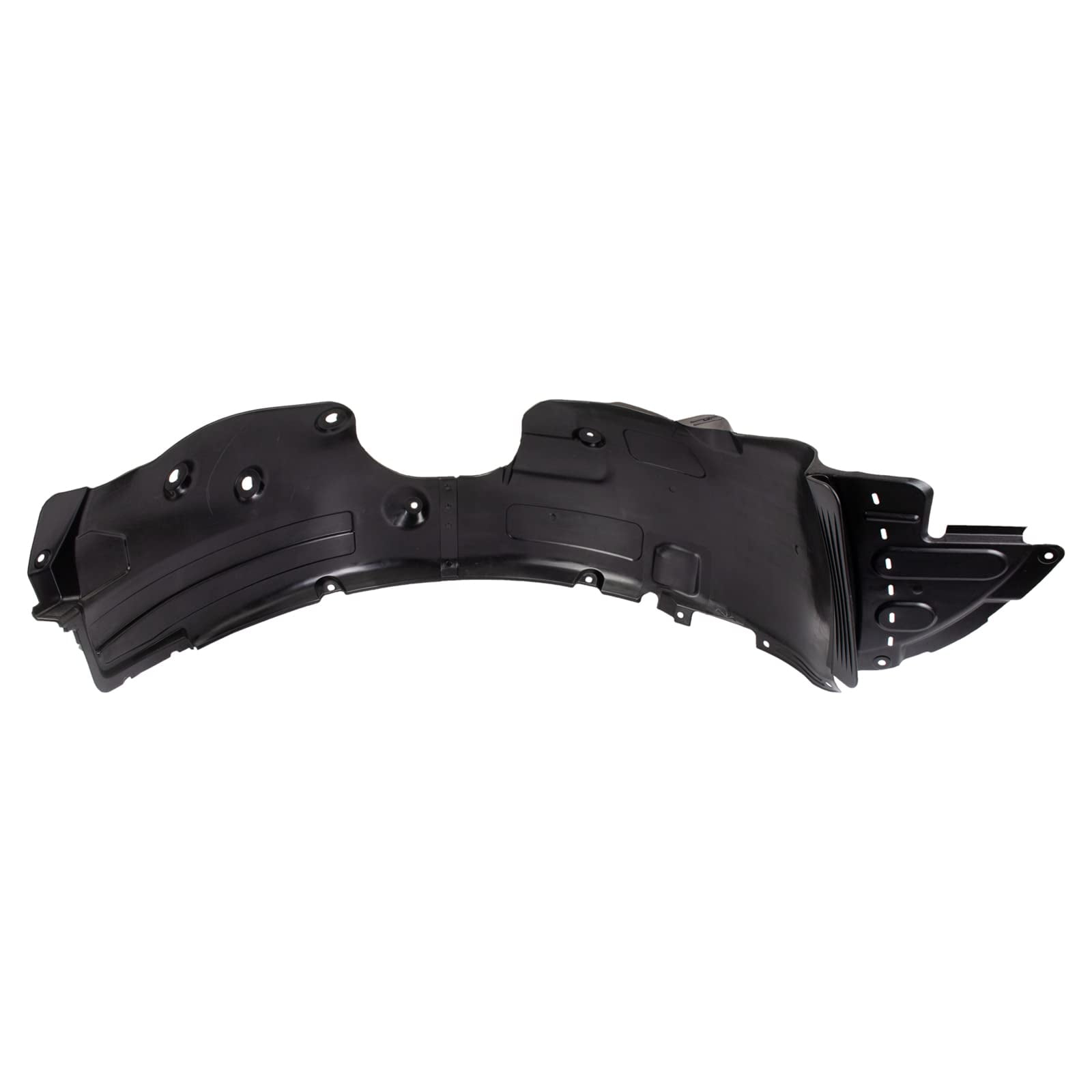 TRQ Front Left Inner Fender Liner Black Drivers Side Fits Select 2017 ...