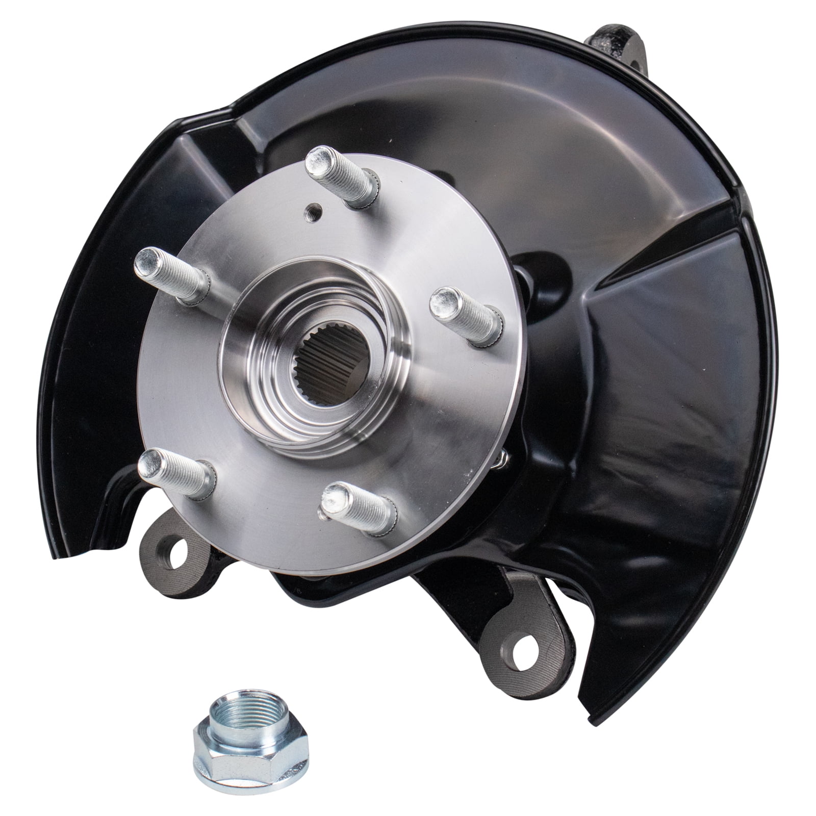 TRQ Front Left Wheel Bearing & Hub Assembly Fits 2006-2011 Honda Civic ...