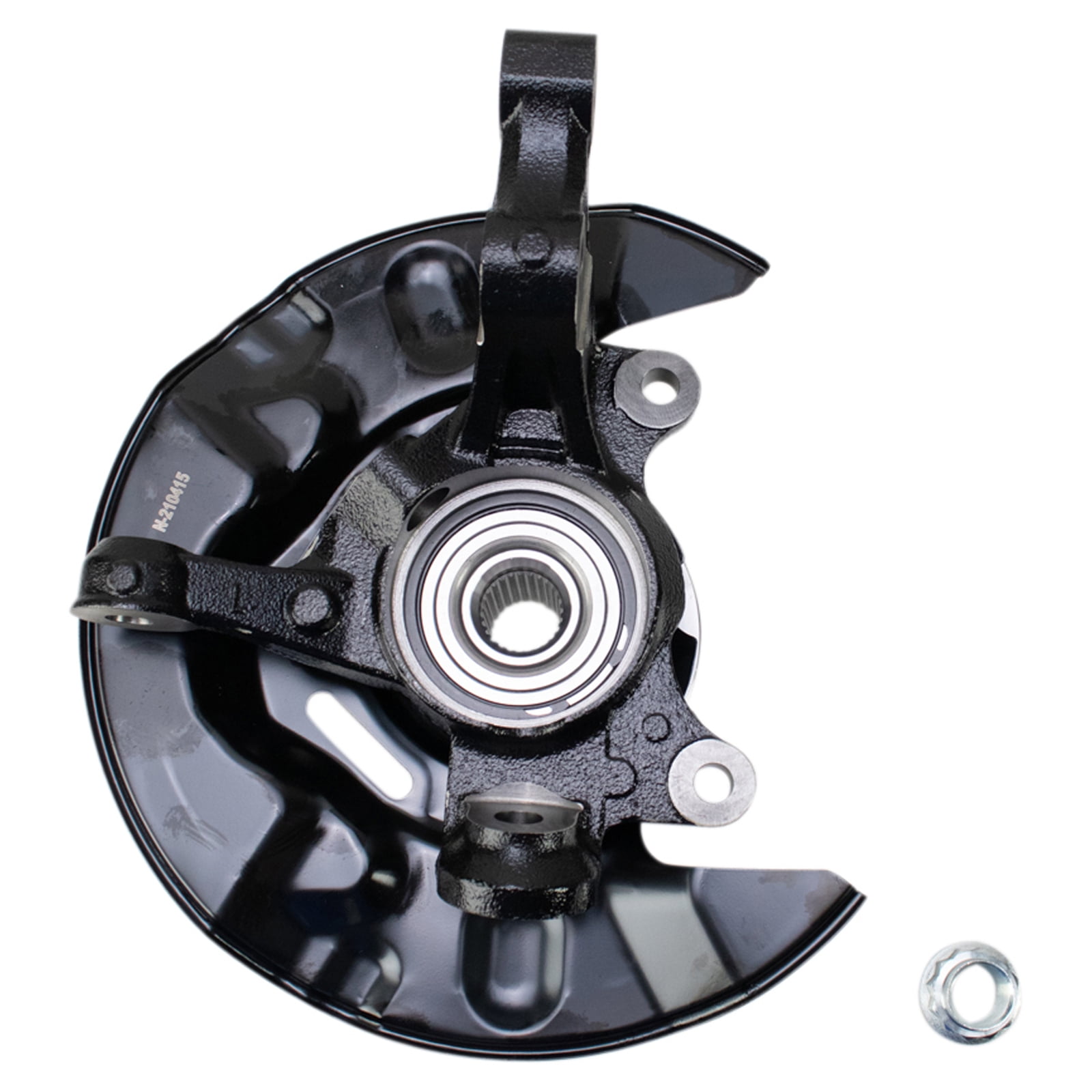 TRQ Front Left Wheel Bearing & Hub Assembly with Knuckle for Toyota Matrix FWD BHA42822 Fits ...