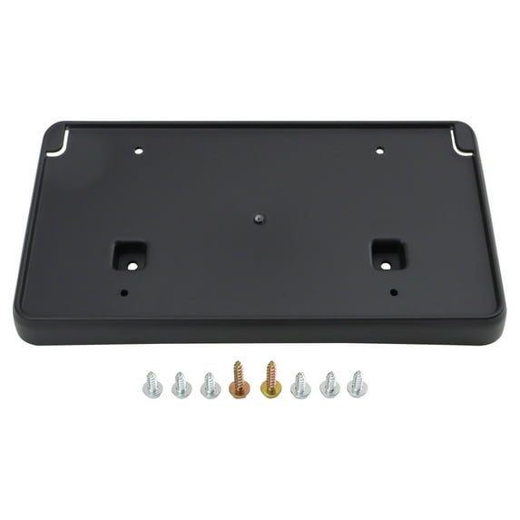 TRQ Front License Plate Bracket Black Fits 2011-2018 Dodge Journey ...