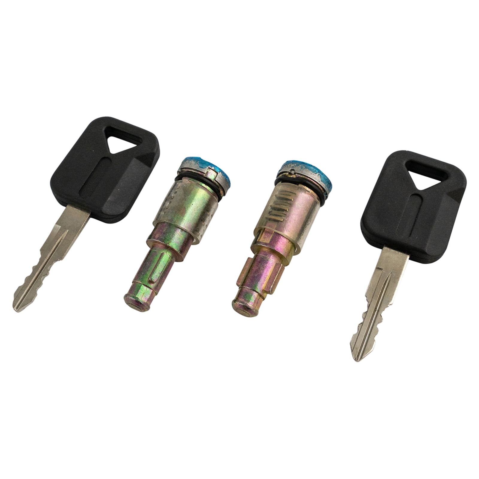 TRQ Front Outside Door Lock Cylinder Pair 2pc Set with Keys for Volvo ...