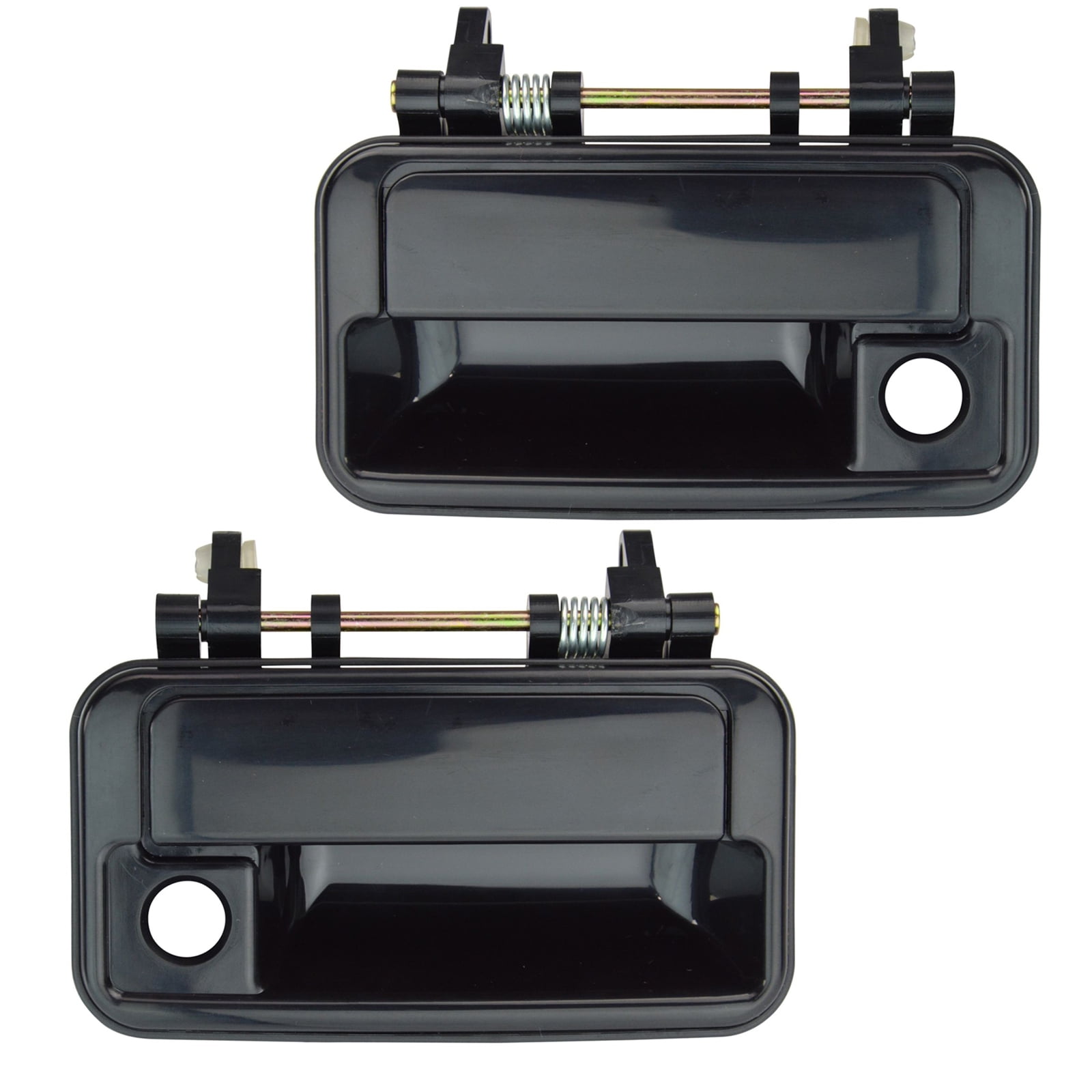 TRQ Front Outside Exterior Door Handles Black & Set for Chevy Geo ...