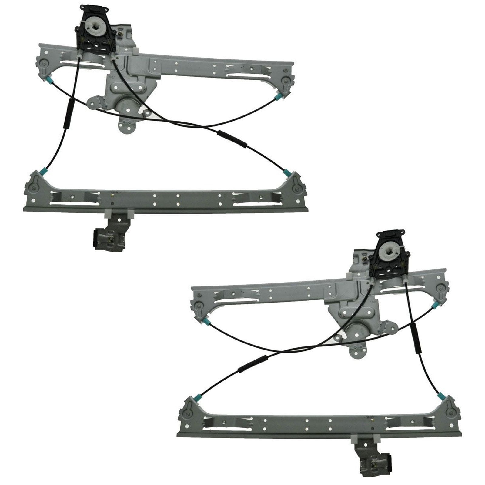 TRQ Front Power Window Regulator Pair for Buick Chevy GMC Isuzu Olds ...