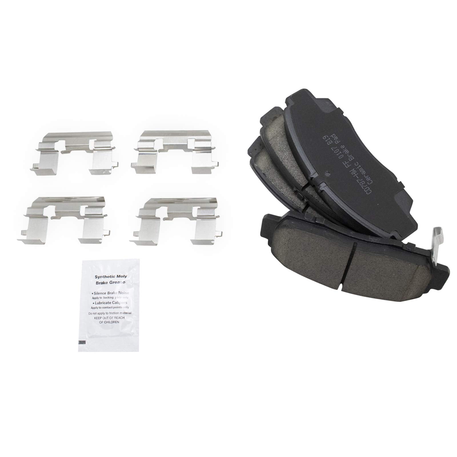 TRQ Front Premium Posi Ceramic Brake Pad Set Kit for TL CL TSX Accord ...