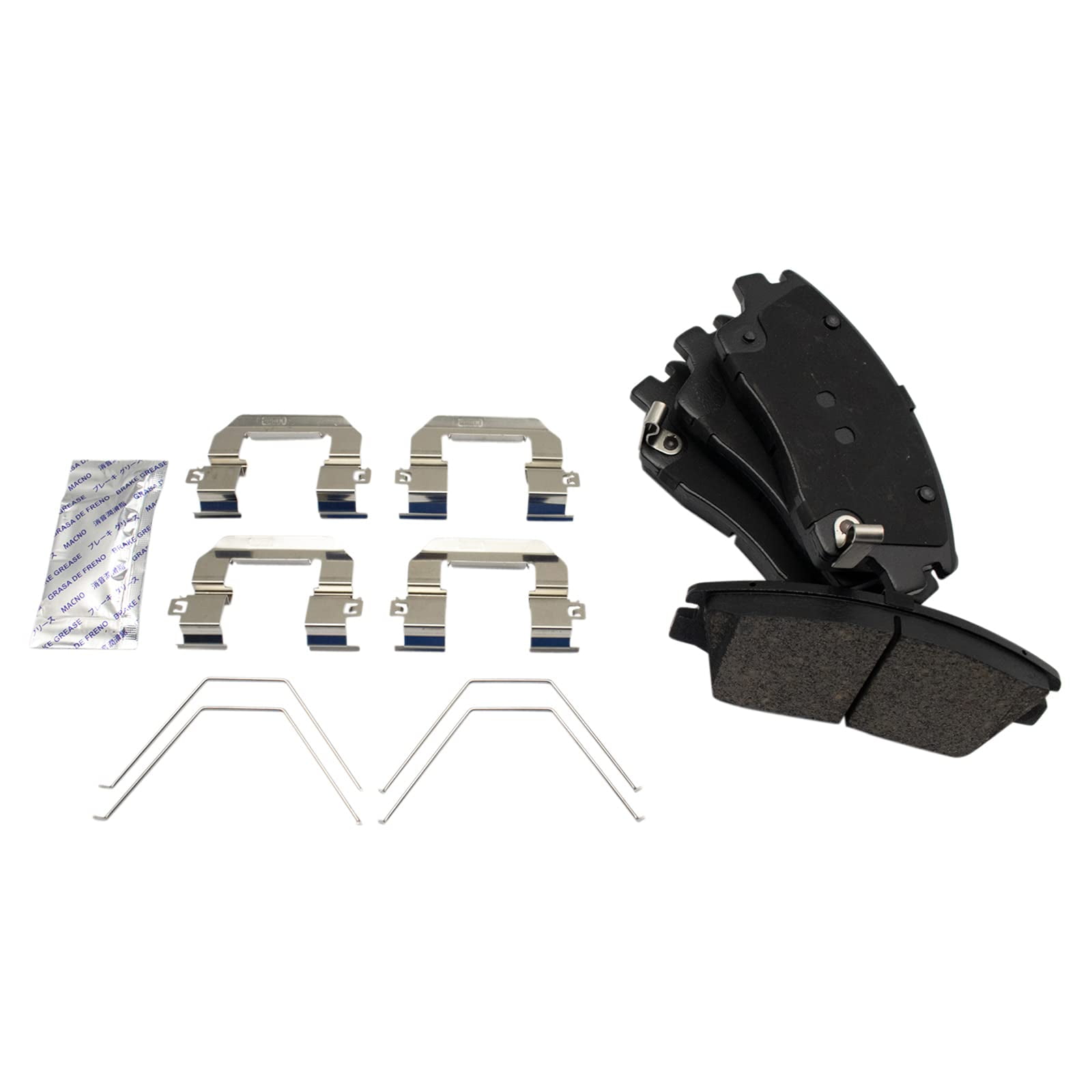 TRQ Front Premium Posi Ceramic Brake Pad Set for Hyundai Tucson Kia ...
